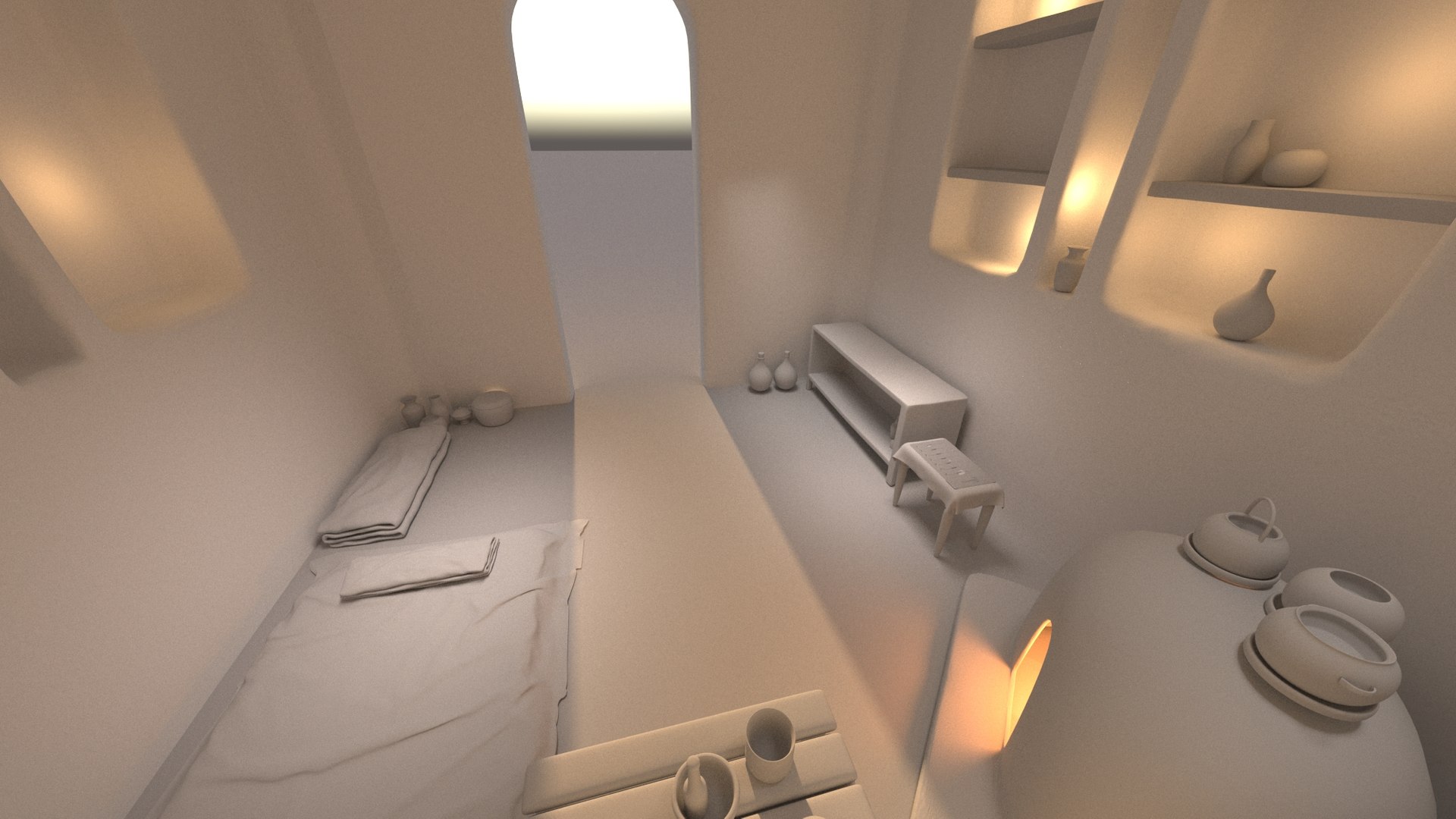 Old Interior House 3D Model - TurboSquid 1630621