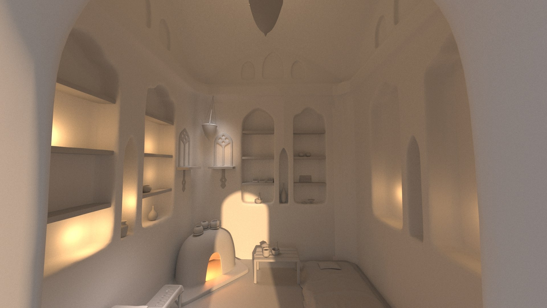 Old Interior House 3D Model - TurboSquid 1630621