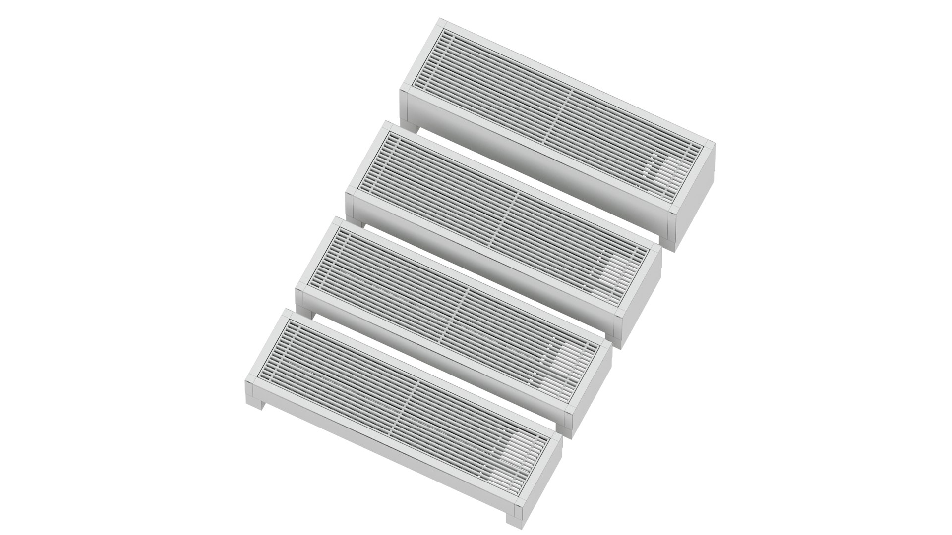 Floor Convector Carrera FR2H 3D Model - TurboSquid 2076447
