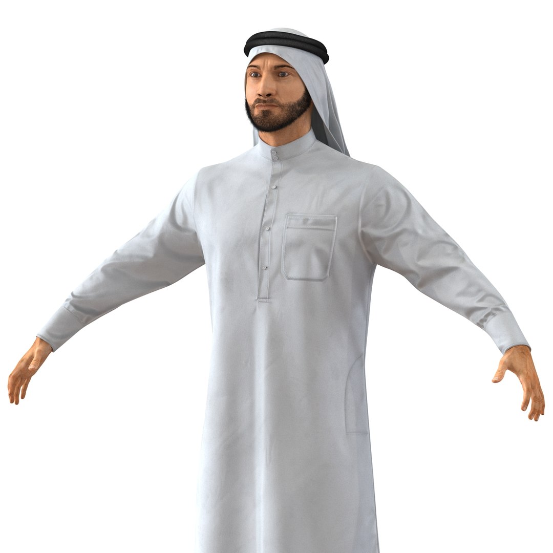 3D Arab People Model - TurboSquid 1193616