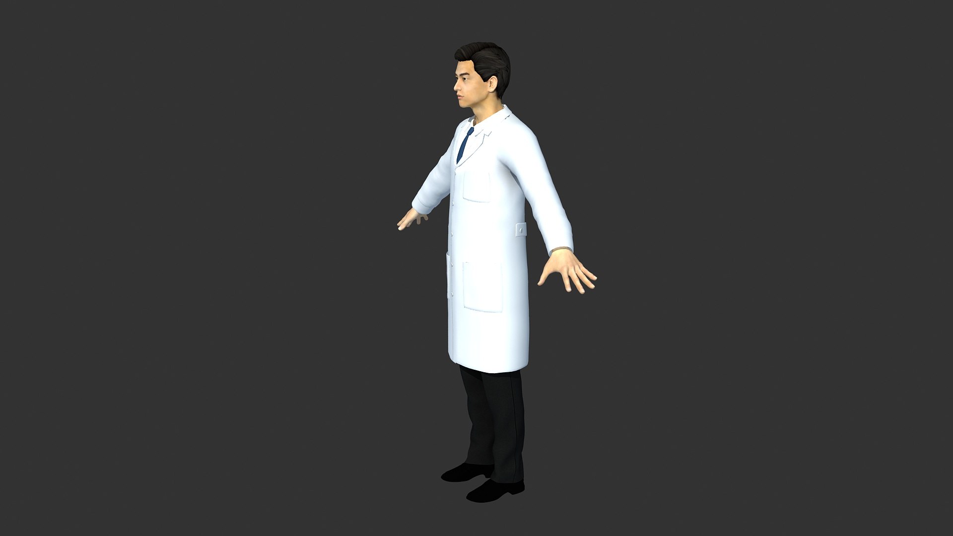 3D Doctor Model - TurboSquid 1883382