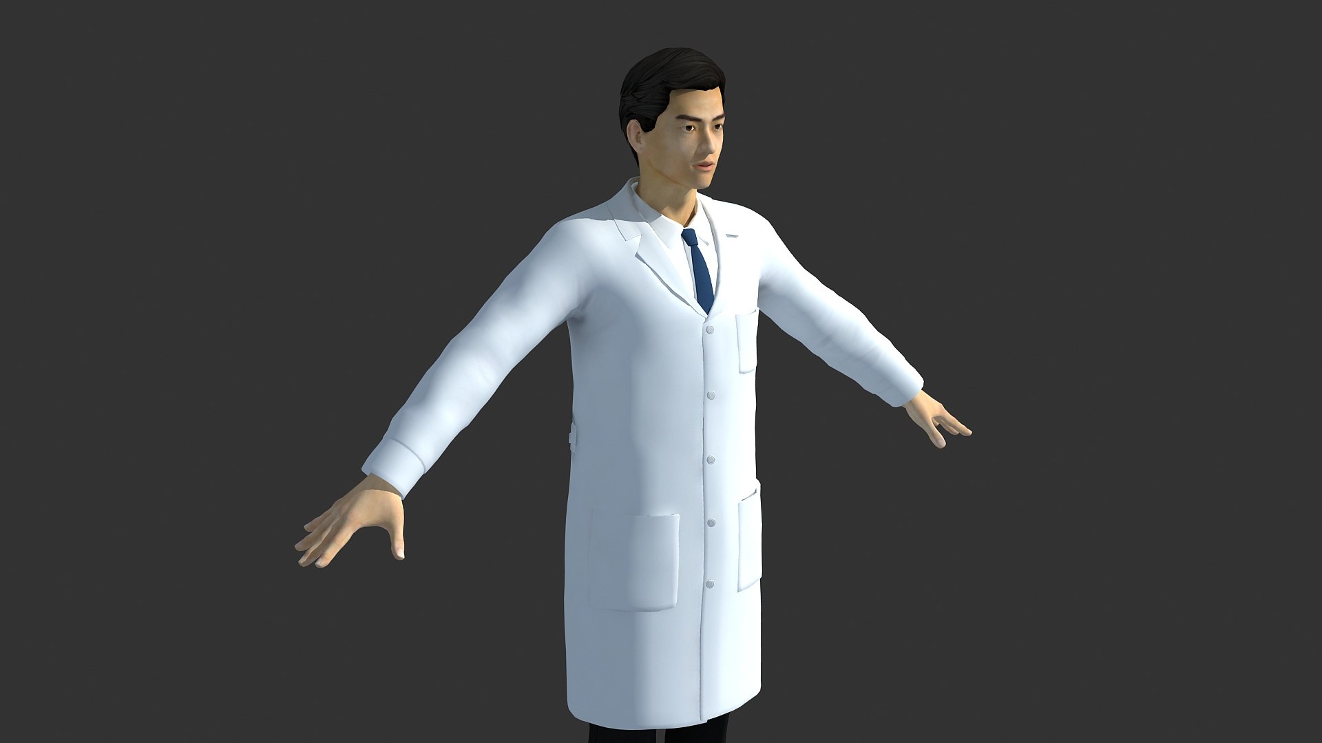 3D Doctor Model - TurboSquid 1883382