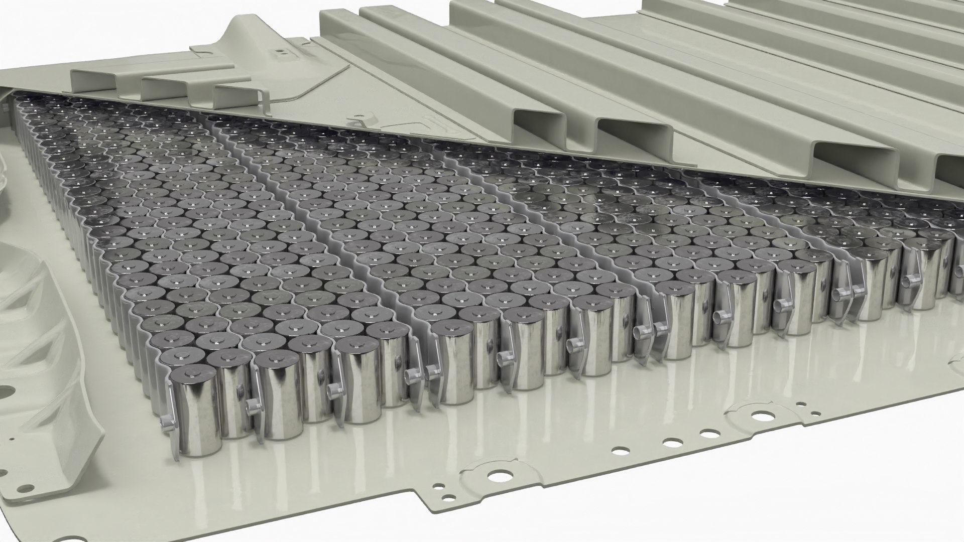 Tesla Cybertruck Battery Pack In Section 3D - TurboSquid 2246234