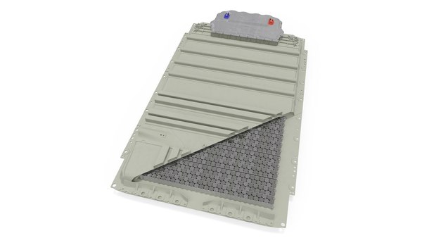 modelo 3d Paquete de baterías Tesla Cybertruck en sección - TurboSquid ...