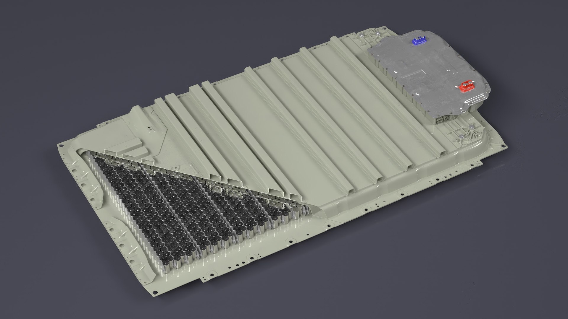 Tesla Cybertruck Battery Pack In Section 3D - TurboSquid 2246234