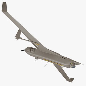rq-7 shadow 200 unmanned 3d model
