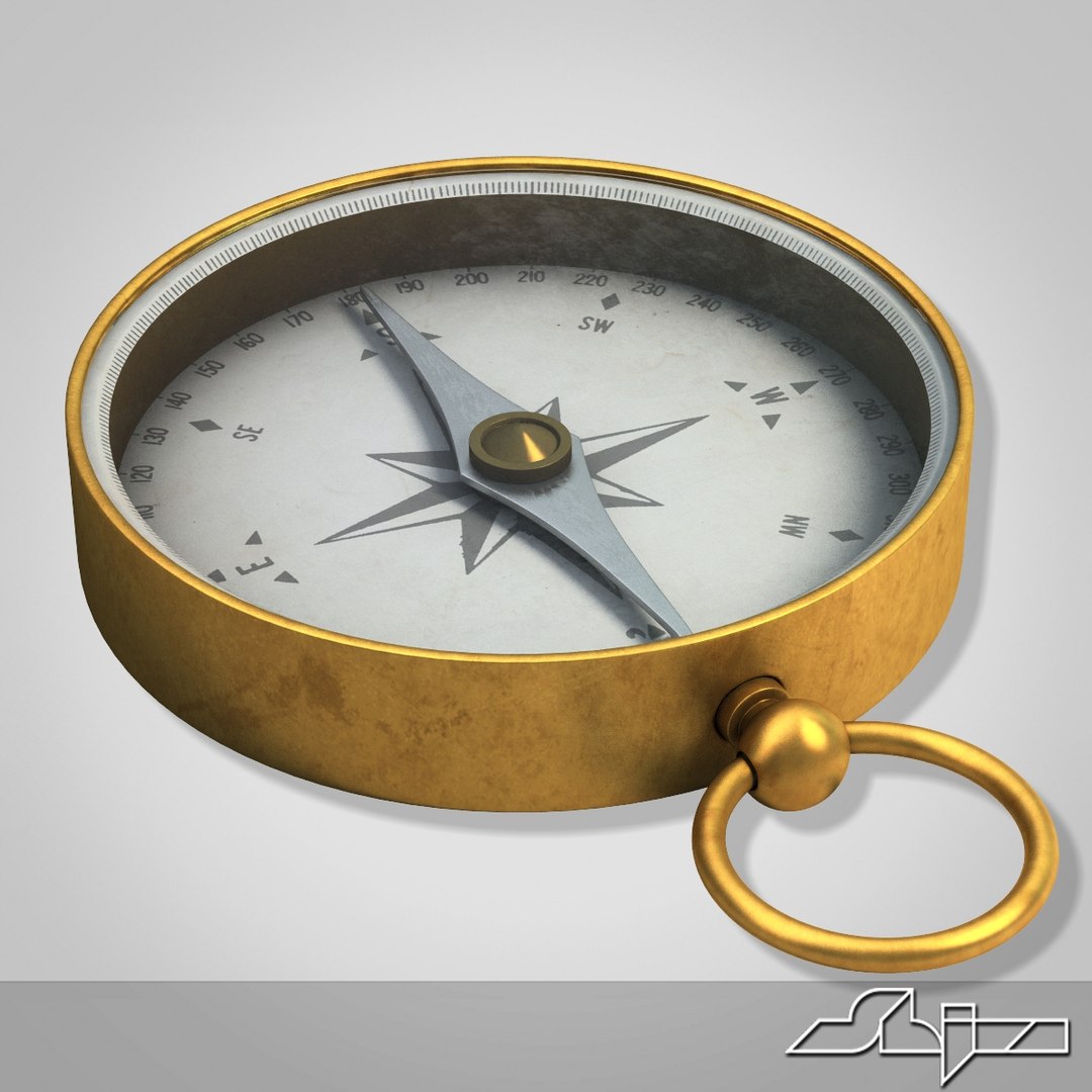 Compass Modeled 3d 3ds