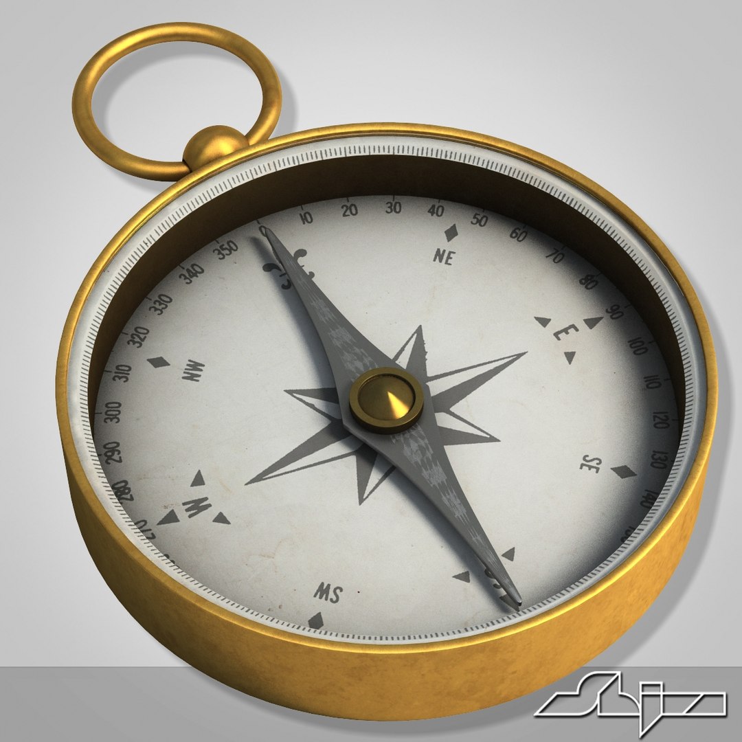 Compass Modeled 3d 3ds