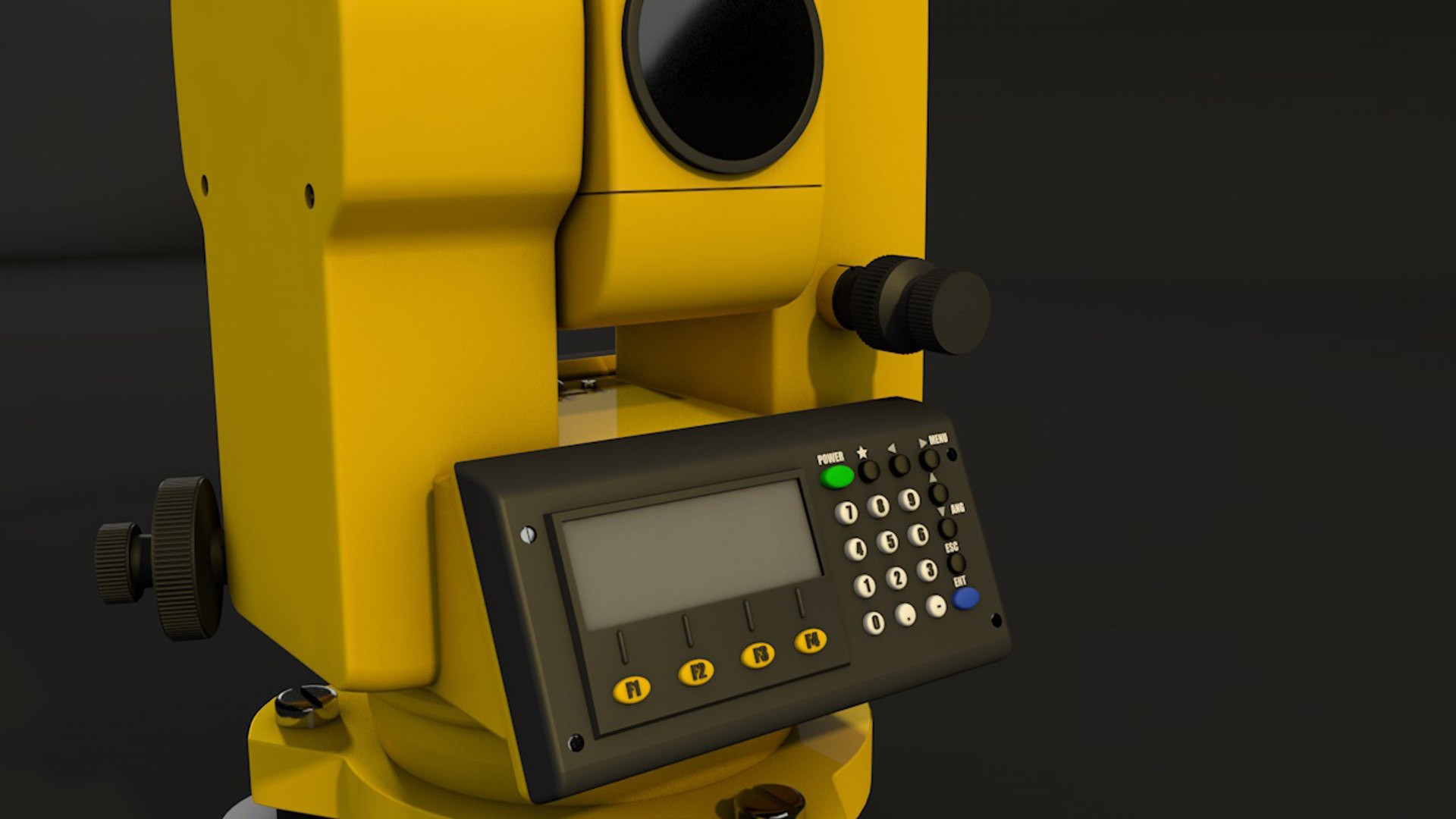 3d Model Total Station