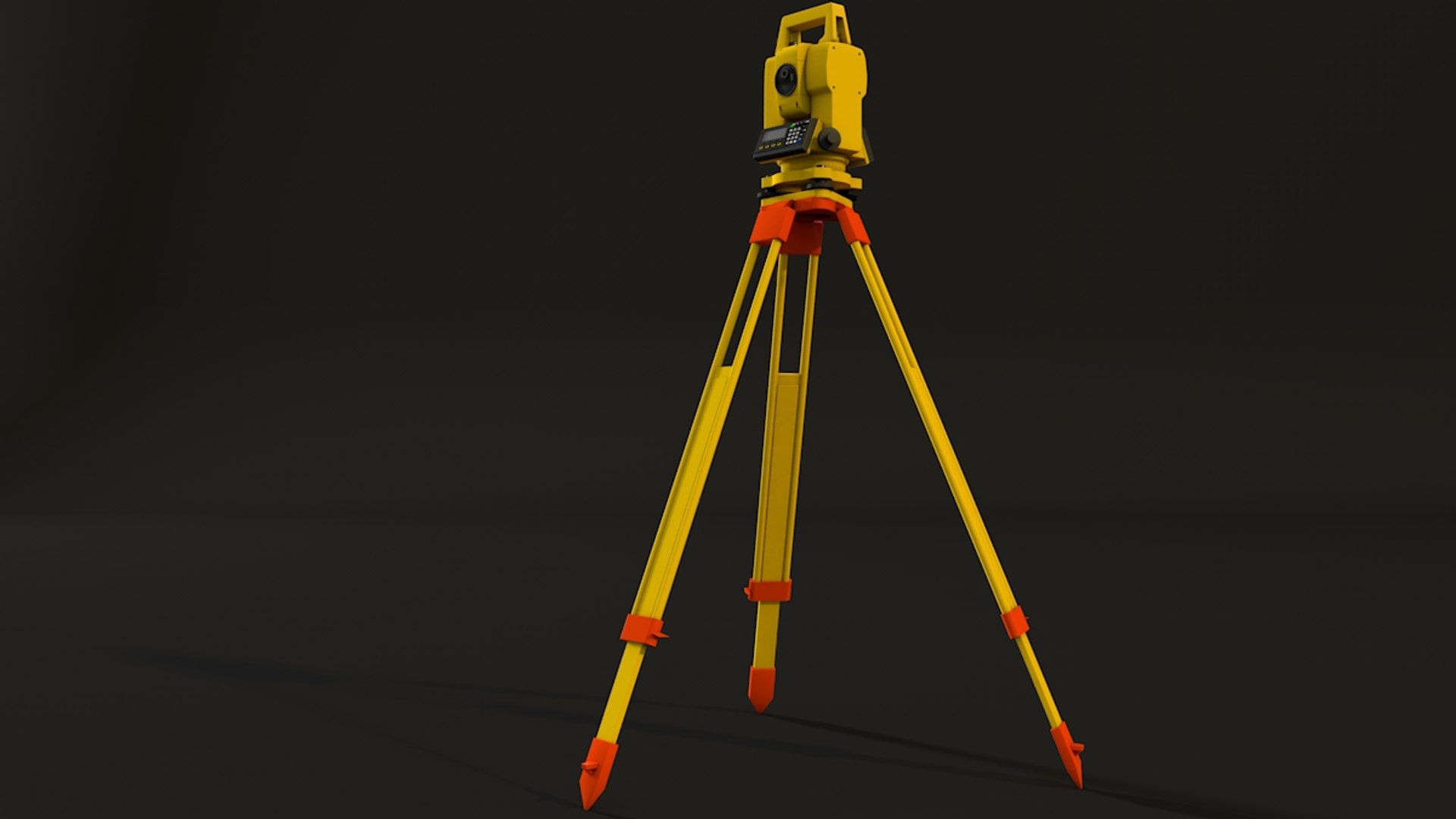 3d Model Total Station