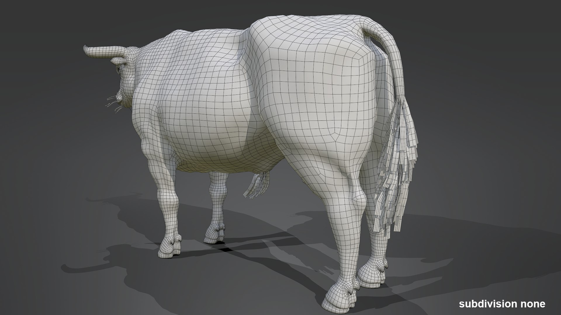 Bull pbr animation model - TurboSquid 1507816