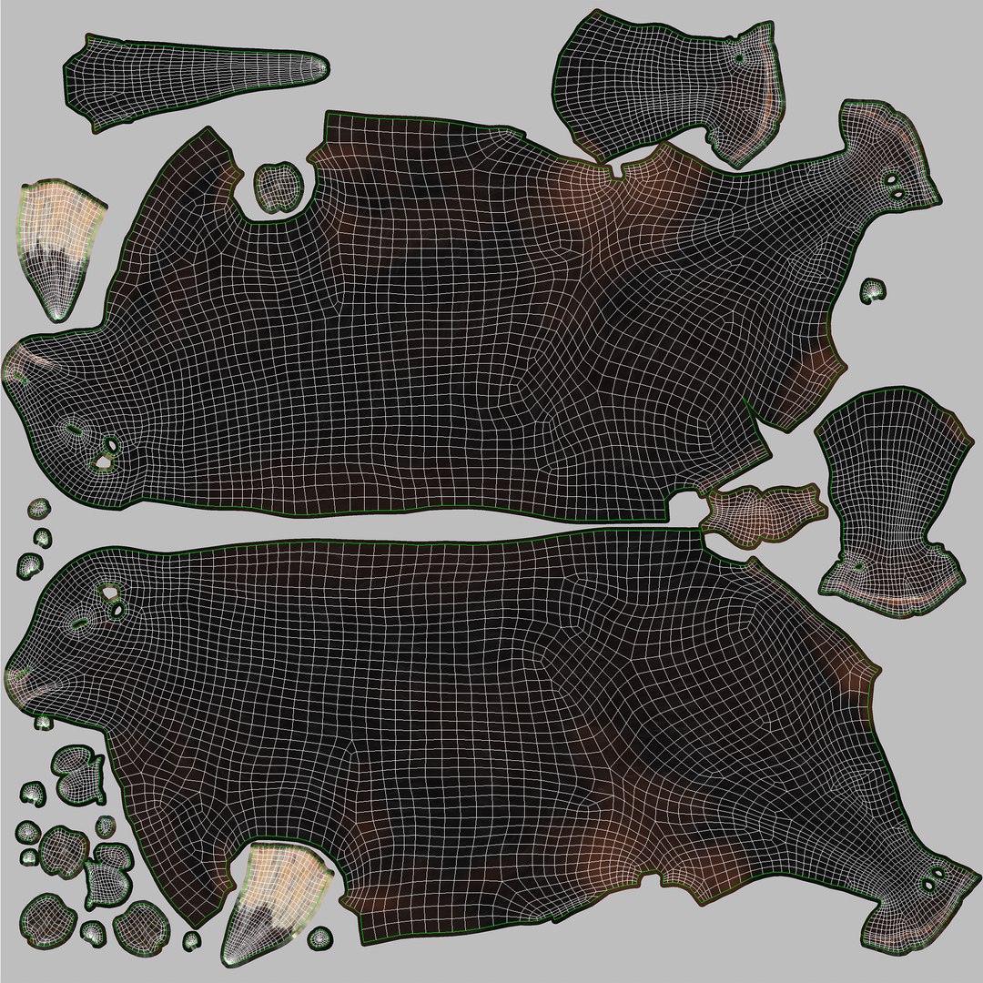 Bull pbr animation model - TurboSquid 1507816
