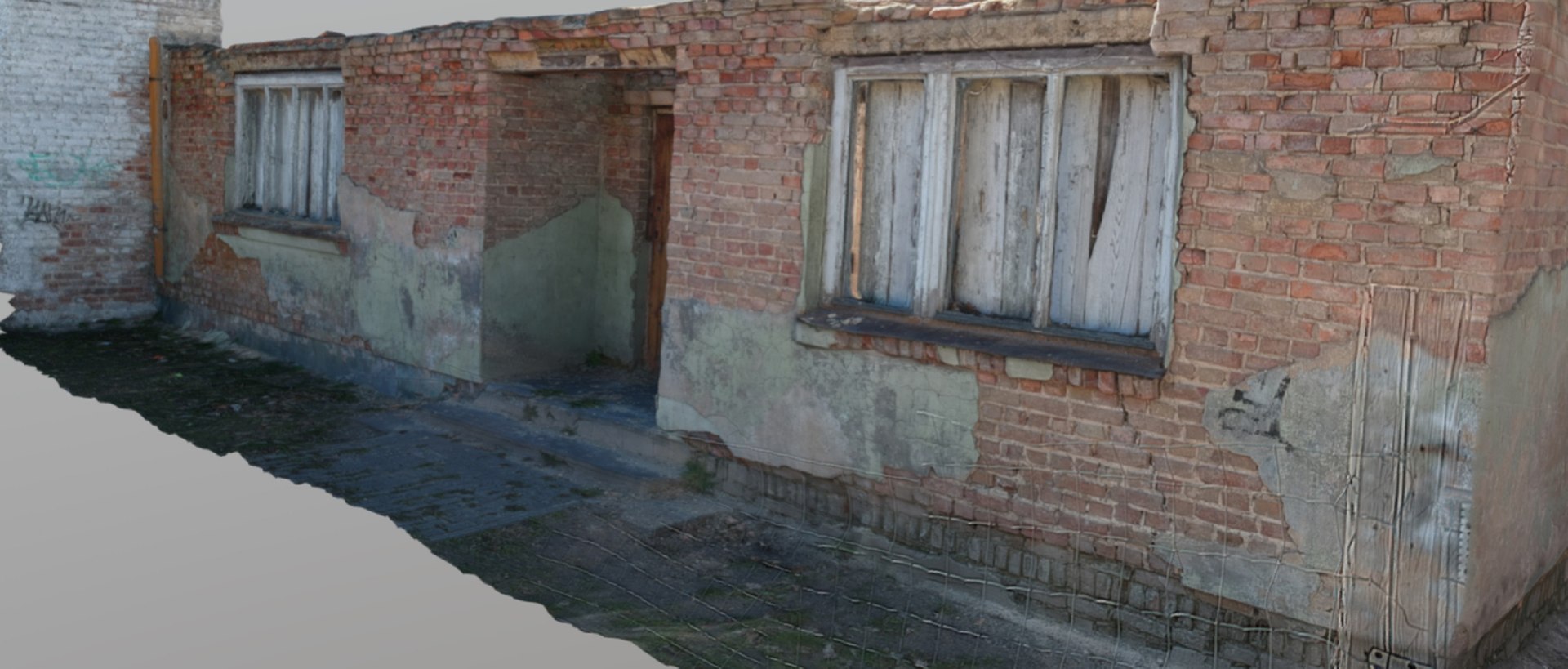 Old wall 3D model - TurboSquid 1691822