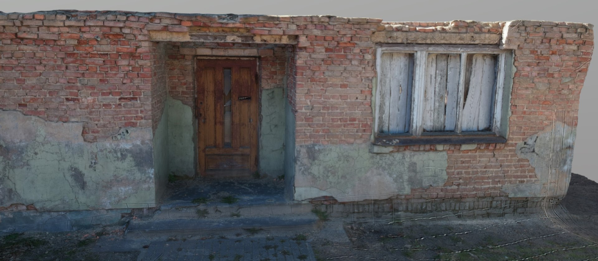Old wall 3D model - TurboSquid 1691822