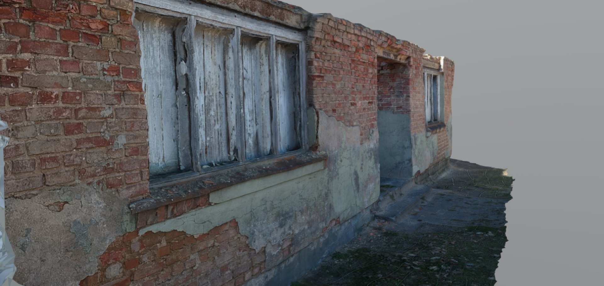 Old wall 3D model - TurboSquid 1691822