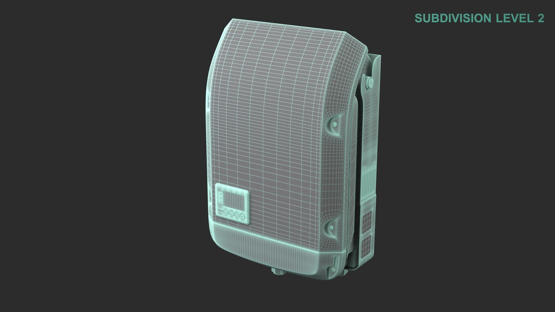 3D Solar Panel Inverter Model - TurboSquid 2067983