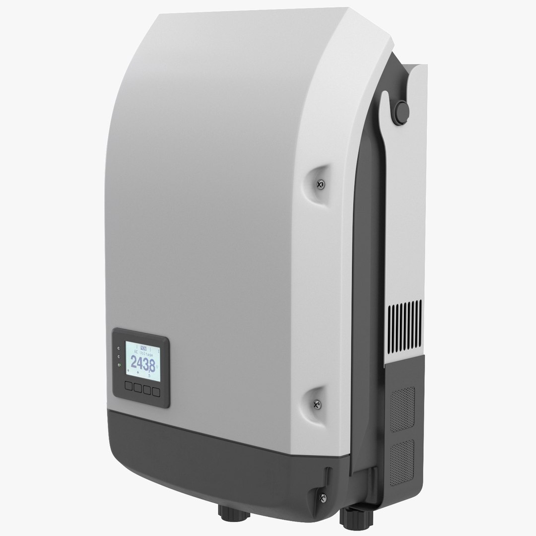 3D Solar Panel Inverter model - TurboSquid 2067983