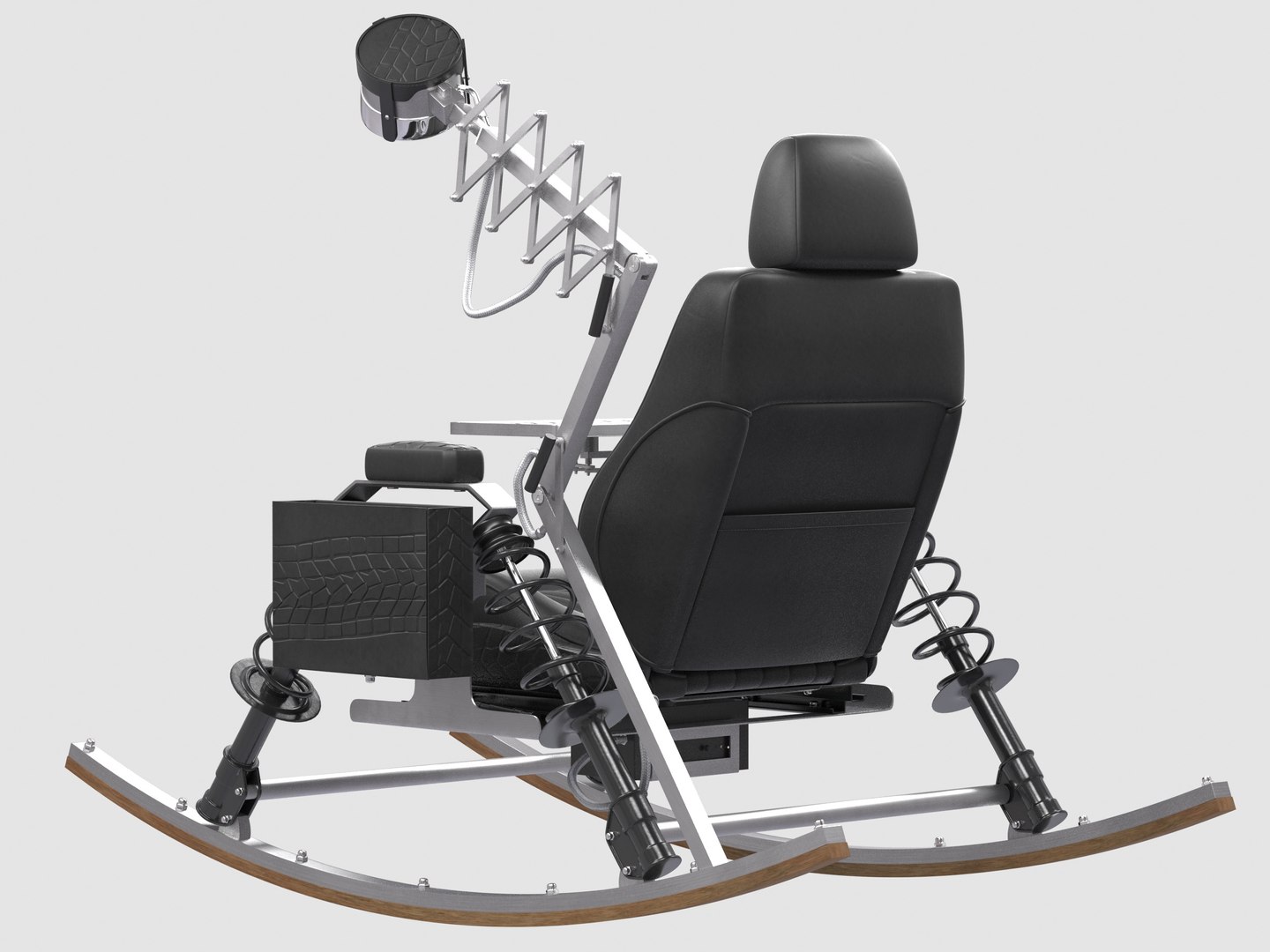 3D model DONDOLO rocking chair Enrico Marone Cinzano - TurboSquid 1730386