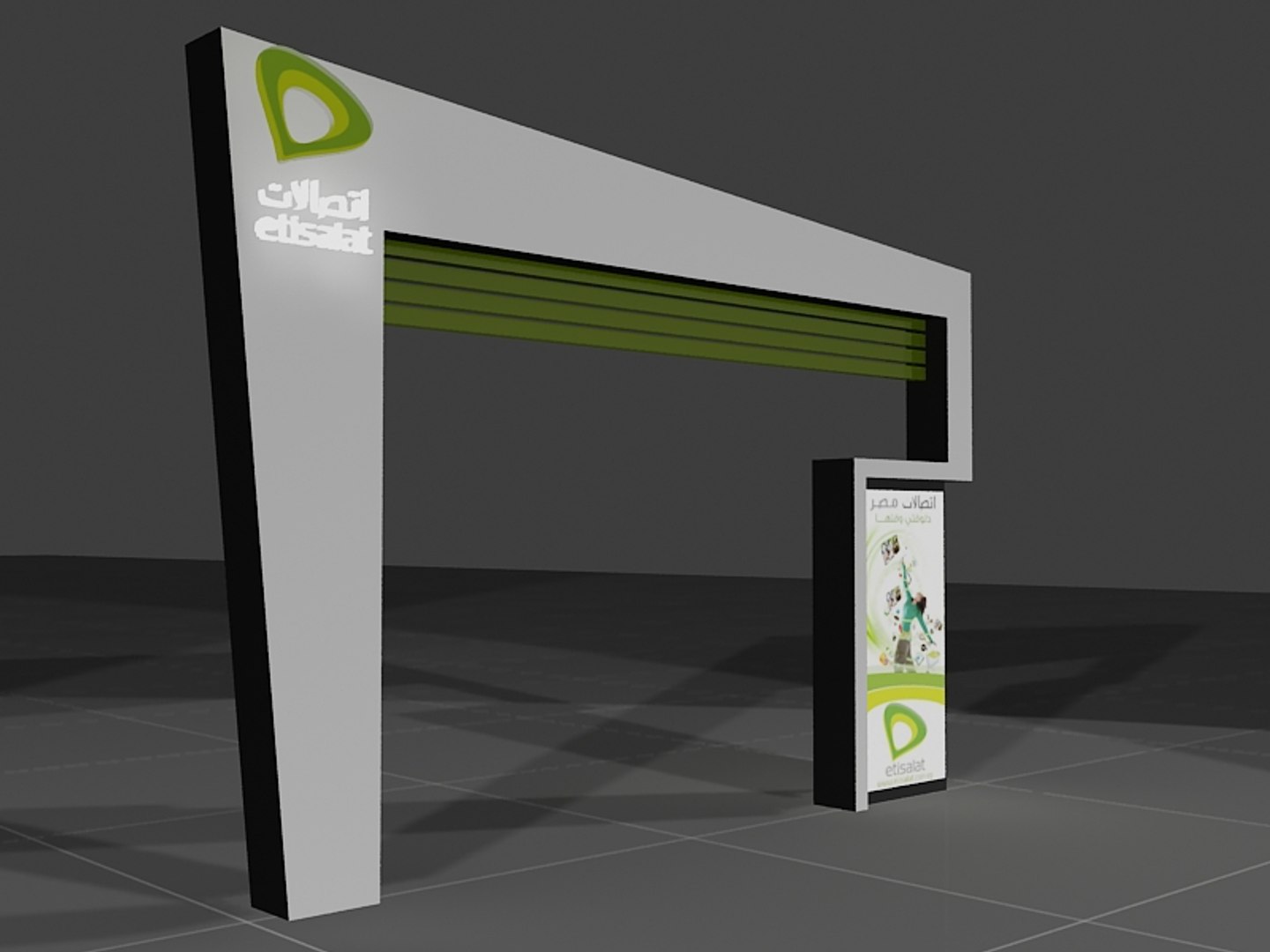 Fair Exhibition 3D Model - TurboSquid 1673600