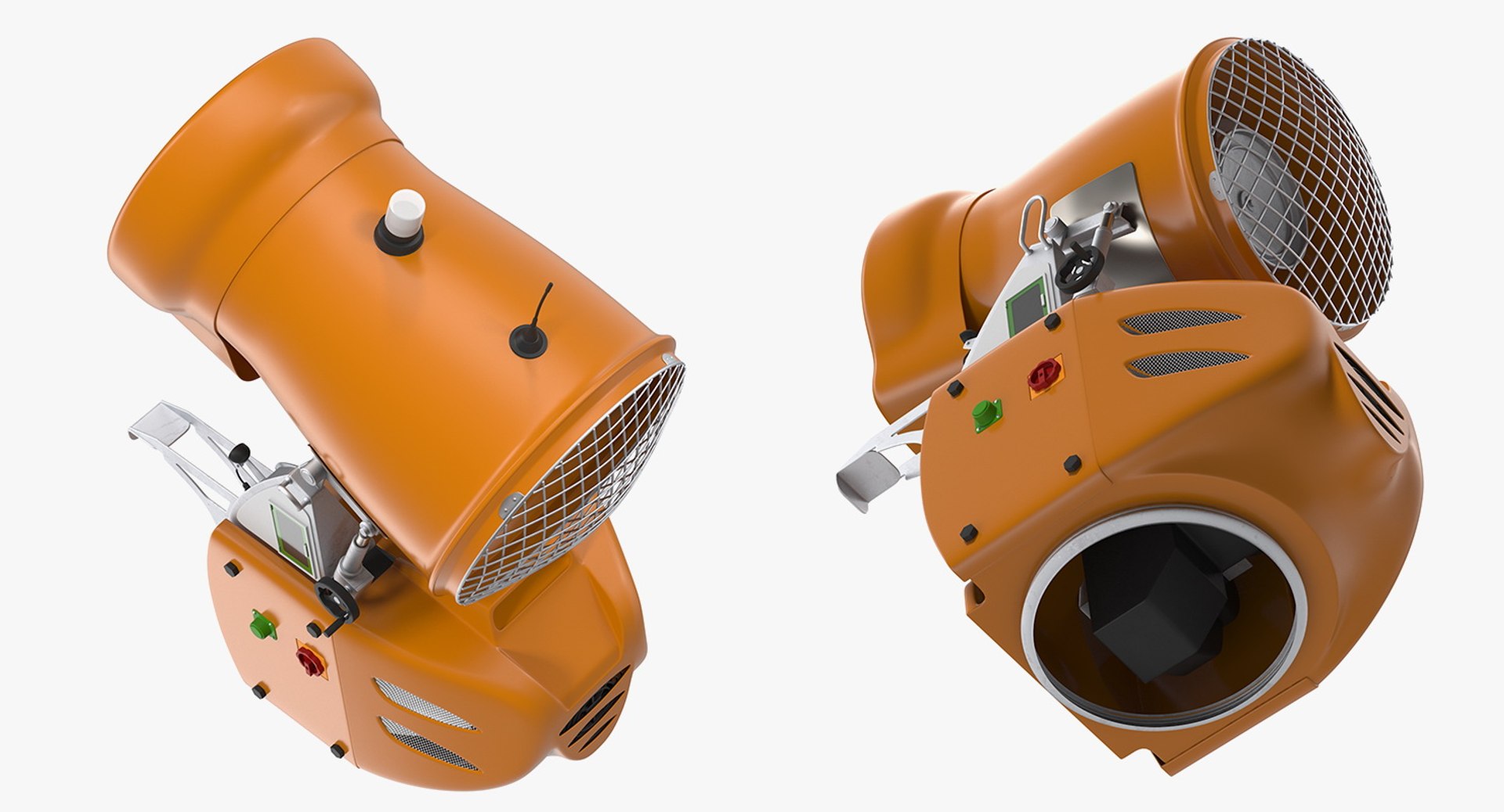 Snow Maker Cannon 3D Model - TurboSquid 1415537