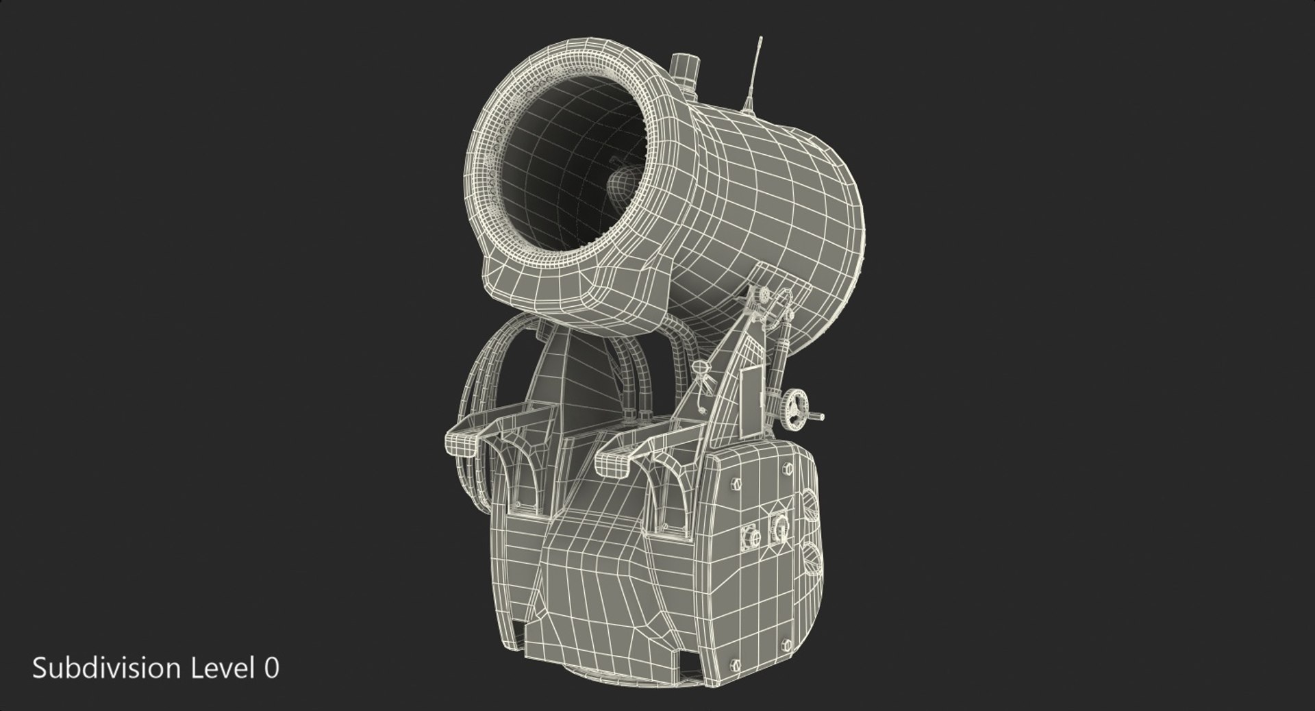 Snow Maker Cannon 3D Model - TurboSquid 1415537