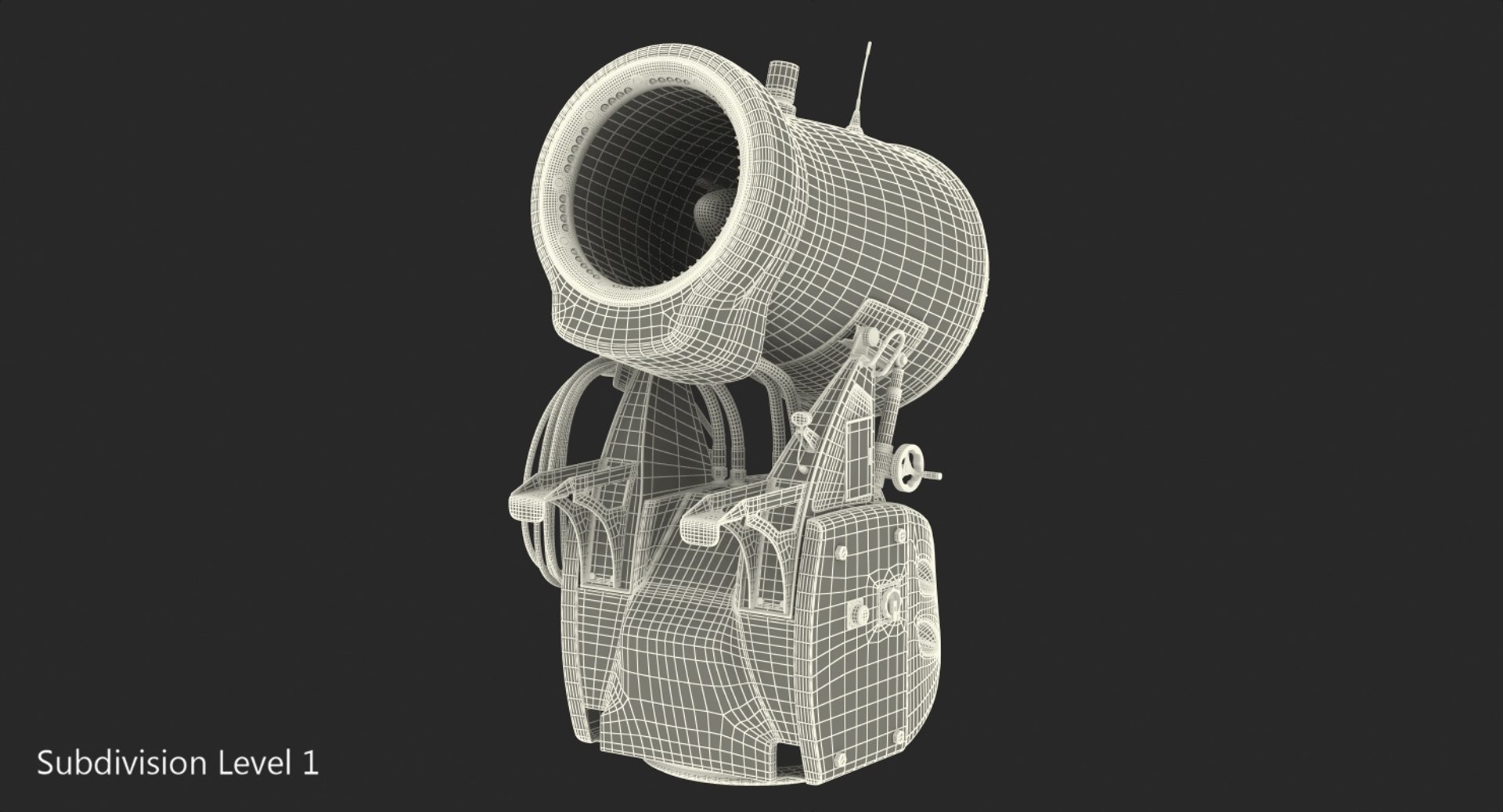 Snow Maker Cannon 3D Model - TurboSquid 1415537