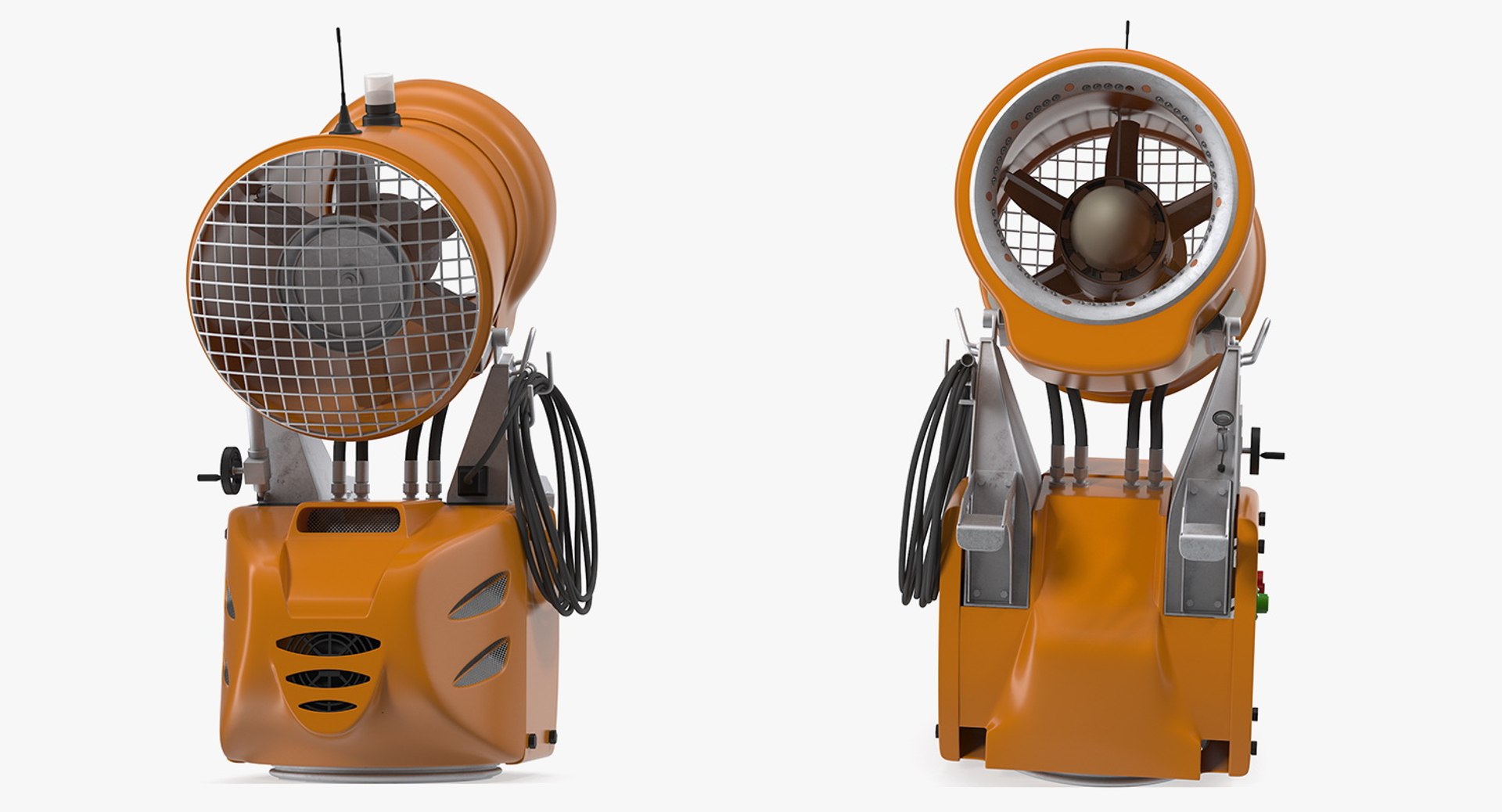 Snow Maker Cannon 3D Model - TurboSquid 1415537