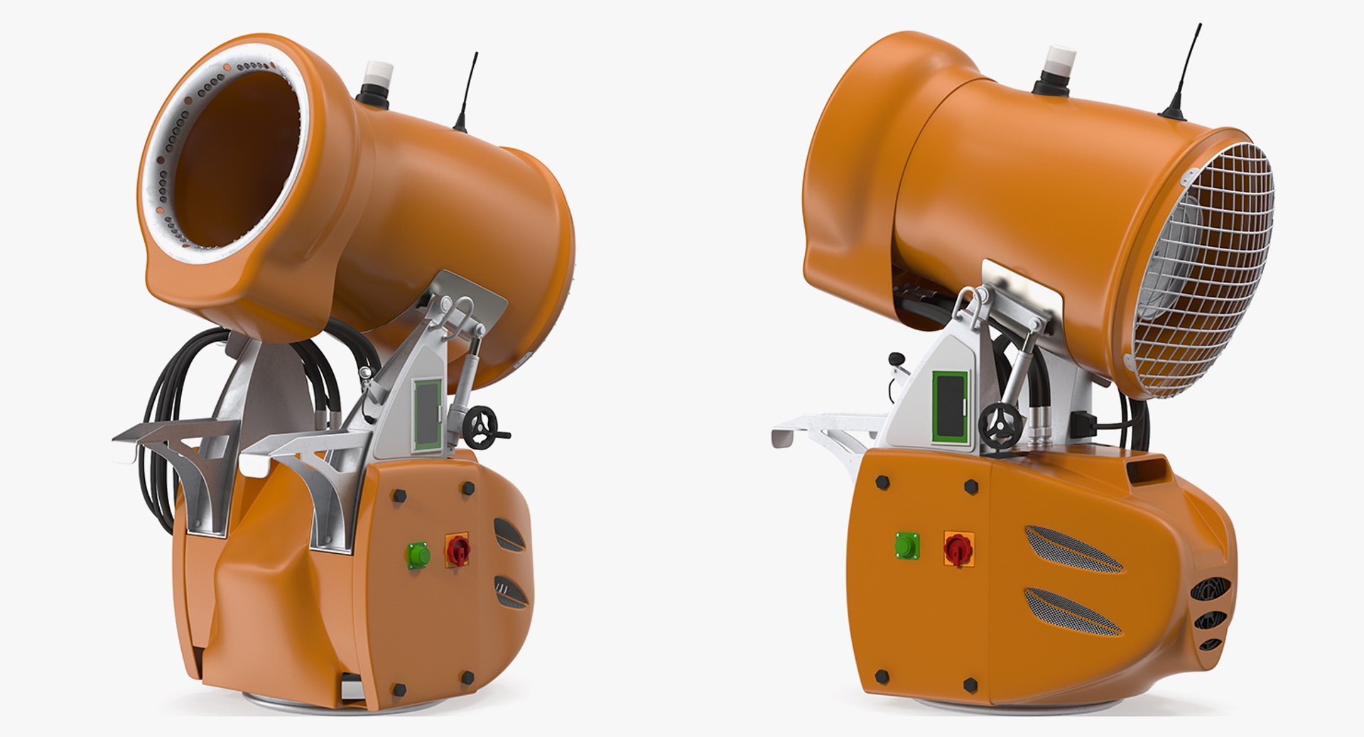 Snow Maker Cannon 3D Model - TurboSquid 1415537