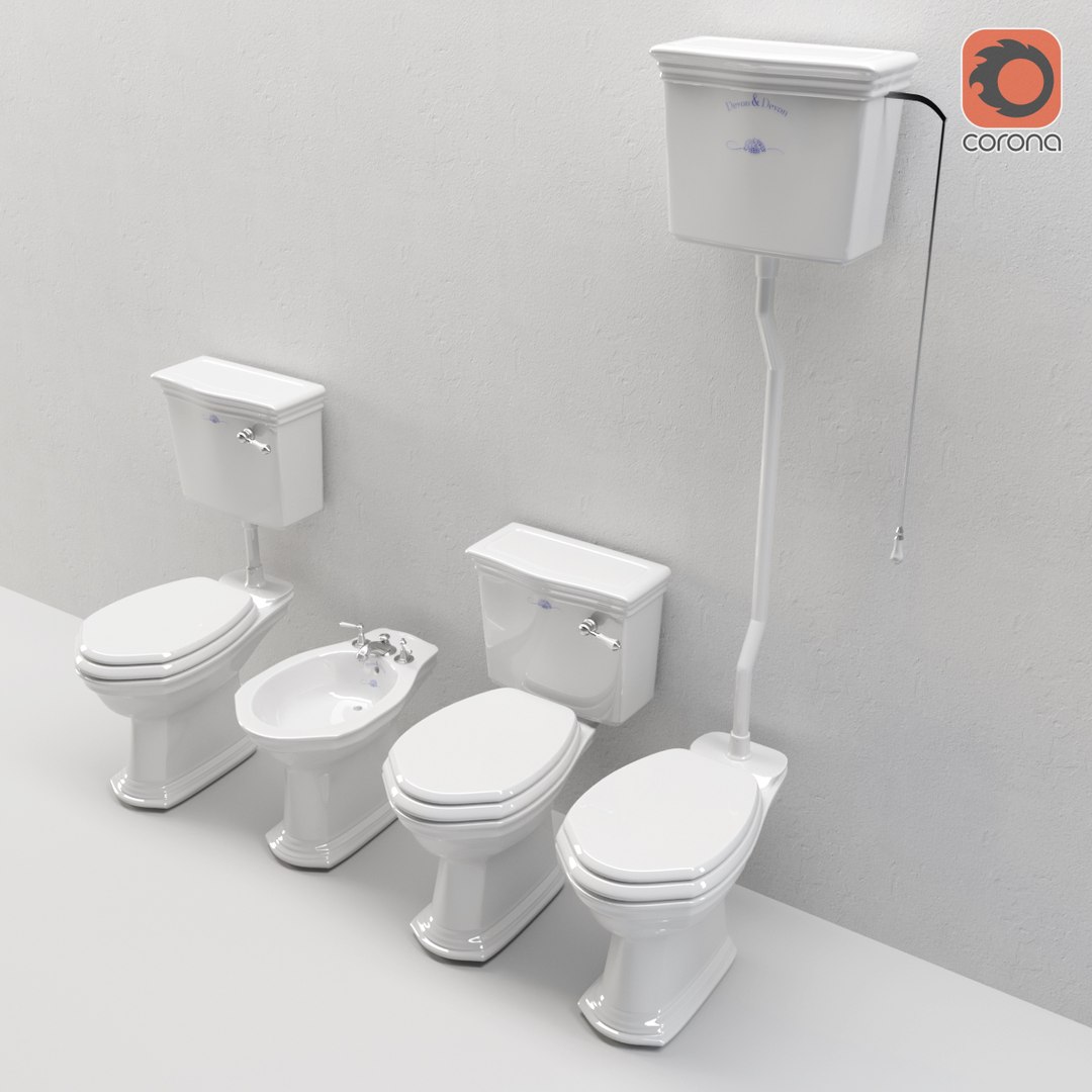 Devon Westminster Sanitary 3D Model - TurboSquid 1174111