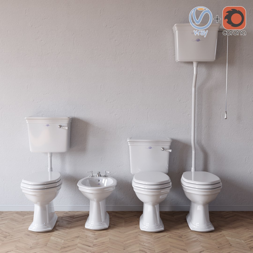 Devon Westminster Sanitary 3D Model - TurboSquid 1174111