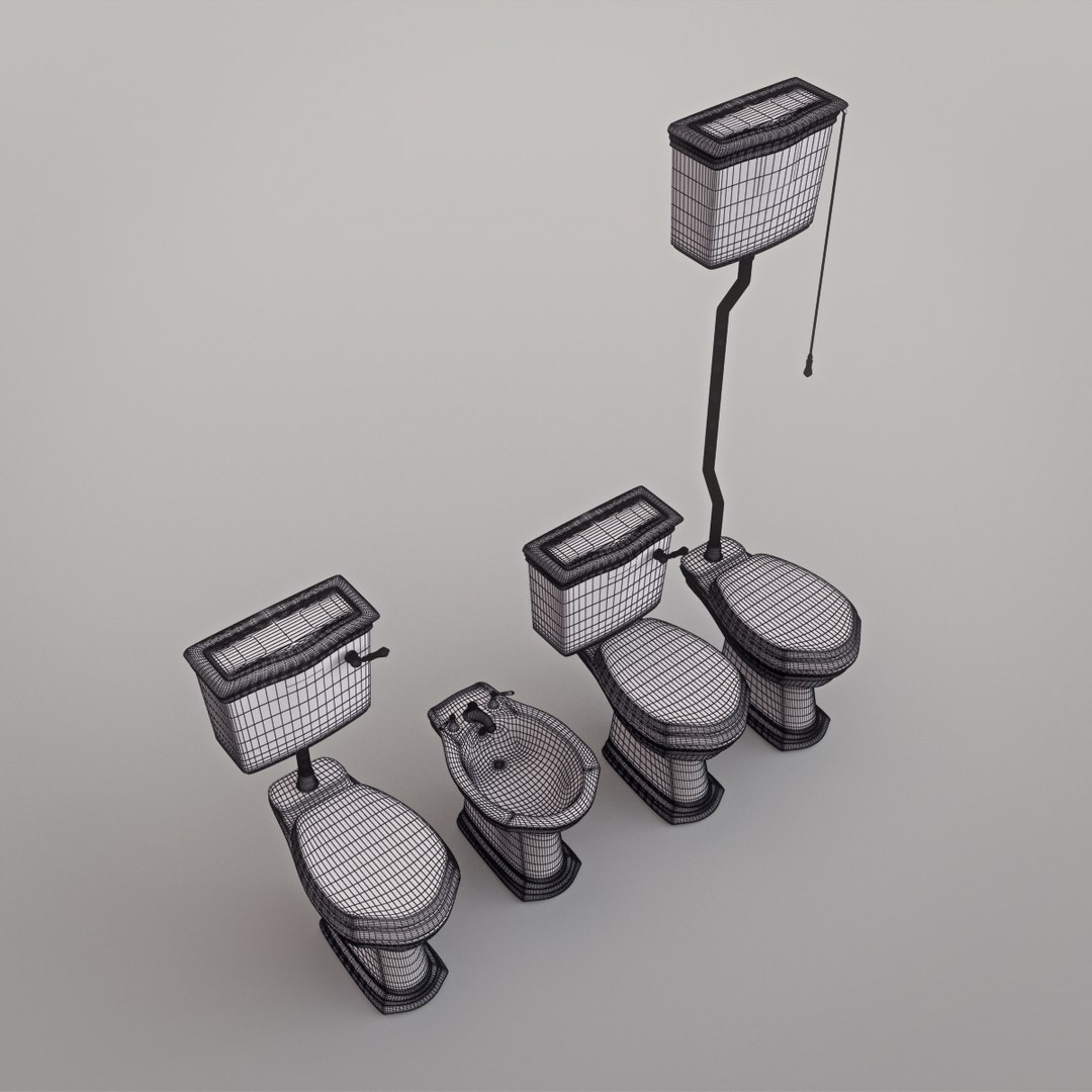 Devon Westminster Sanitary 3D Model - TurboSquid 1174111