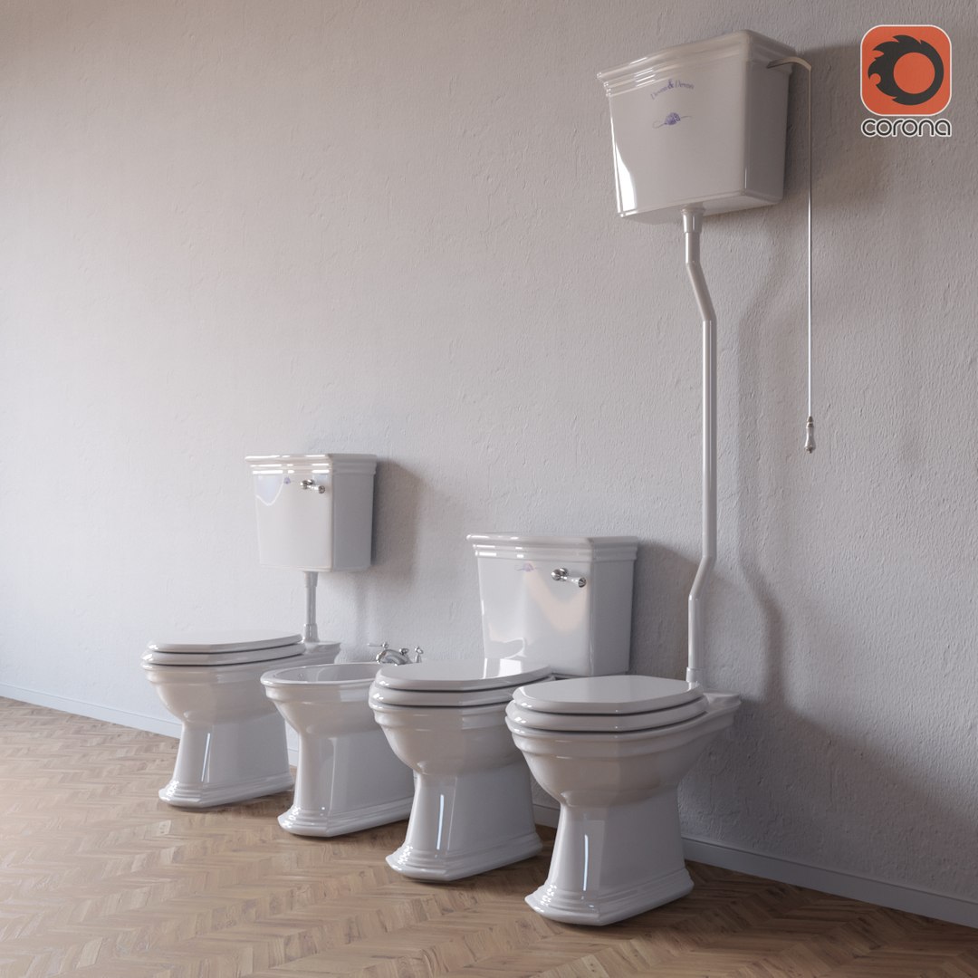 Devon Westminster Sanitary 3D Model - TurboSquid 1174111