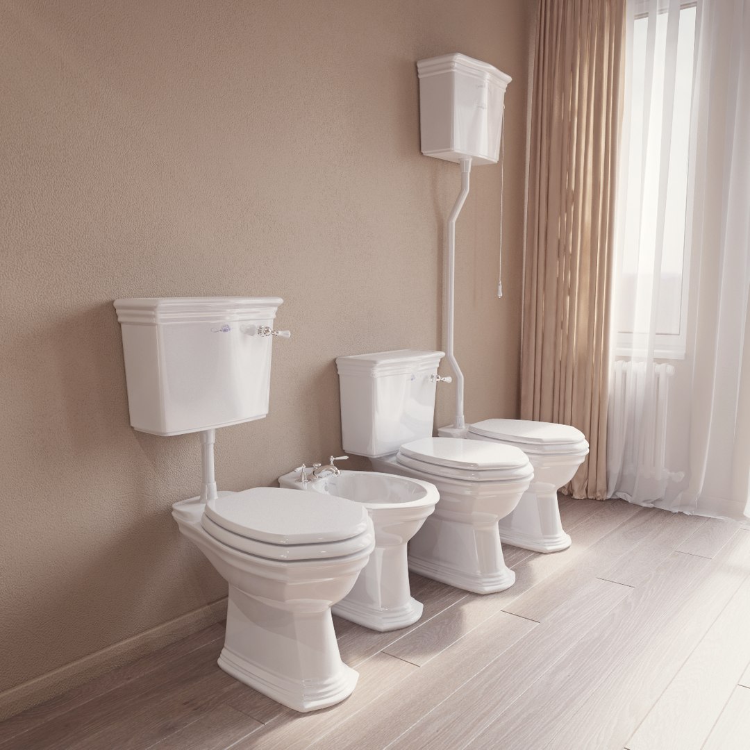 Devon Westminster Sanitary 3D Model - TurboSquid 1174111