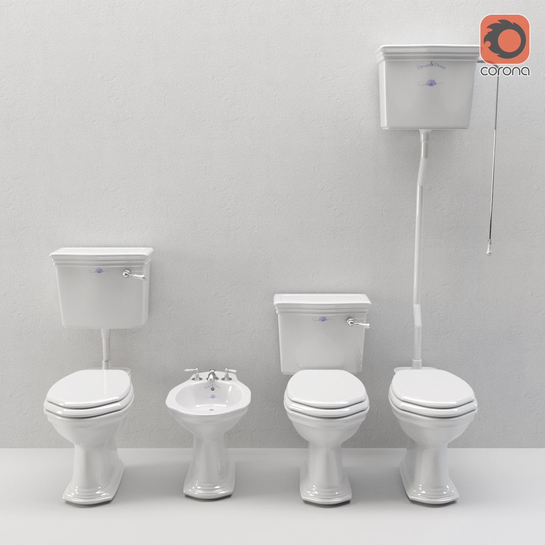 Devon Westminster Sanitary 3D Model - TurboSquid 1174111