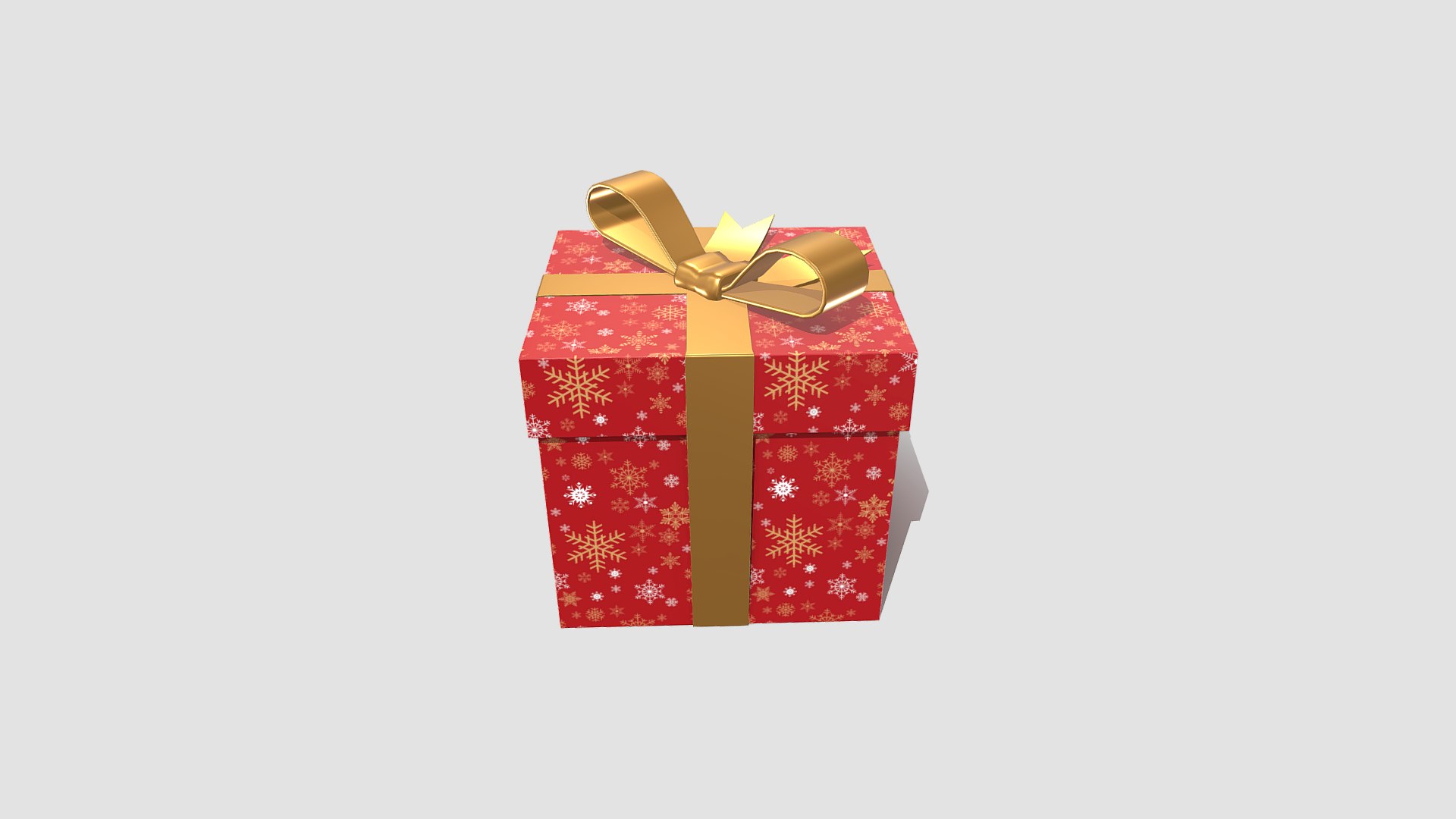 Free Gift Box Low-poly PBR Free 3D - TurboSquid 2003693