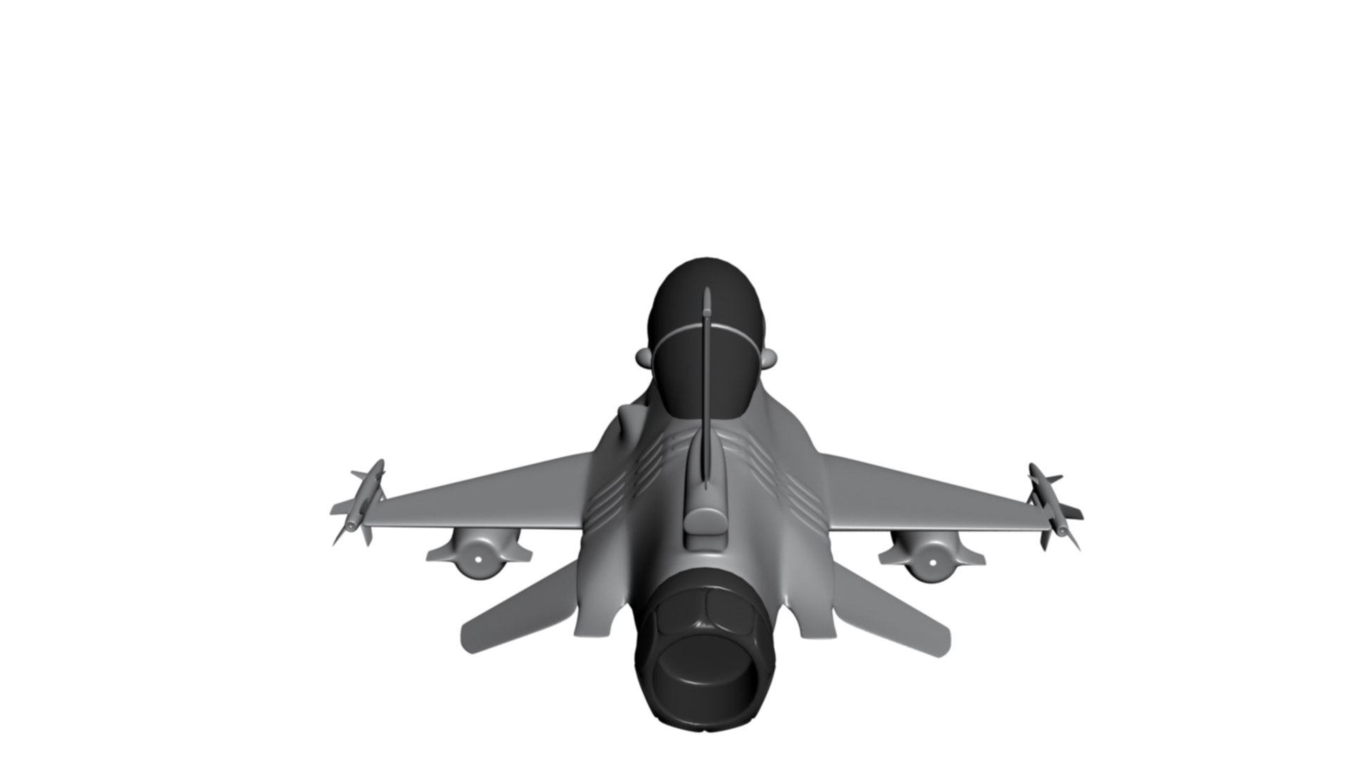 F-16 Cartoon 3D Model - TurboSquid 2013524