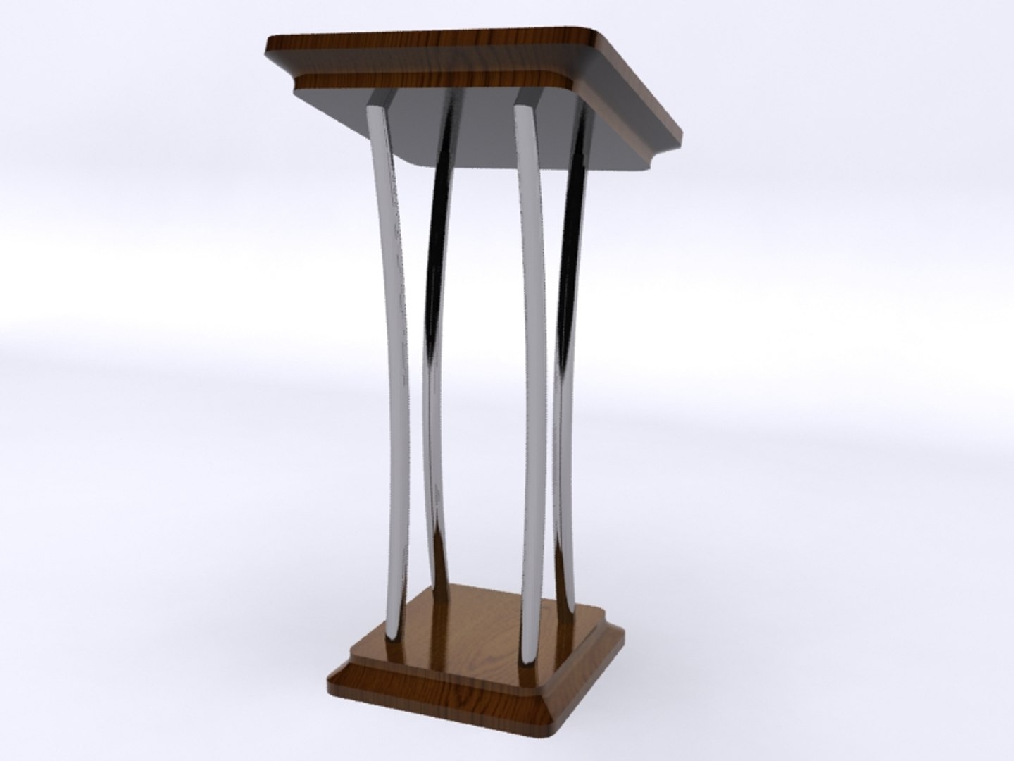 Pulpit Church 3d Model