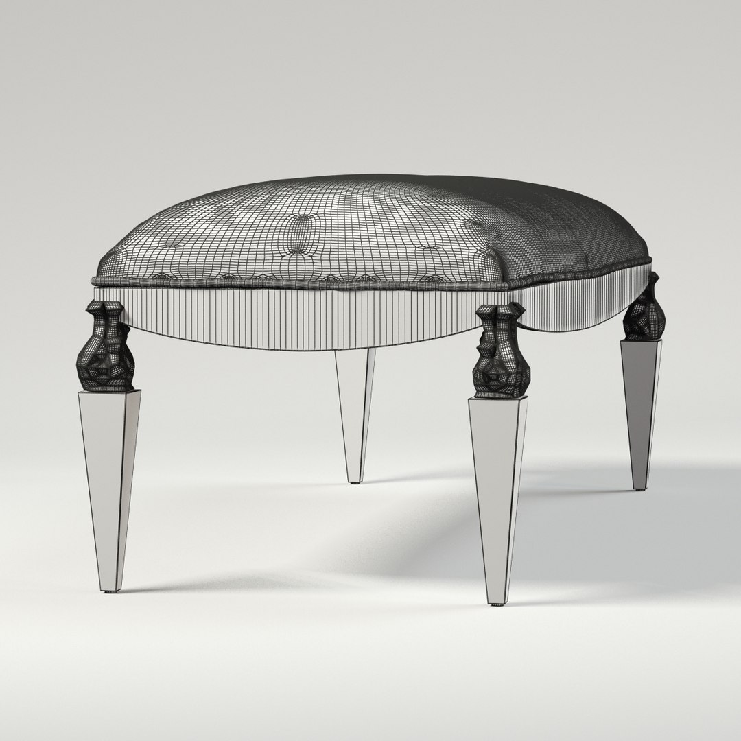3d Christopher Nugget Bench Model