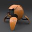 3d Rigged Sphere Robot