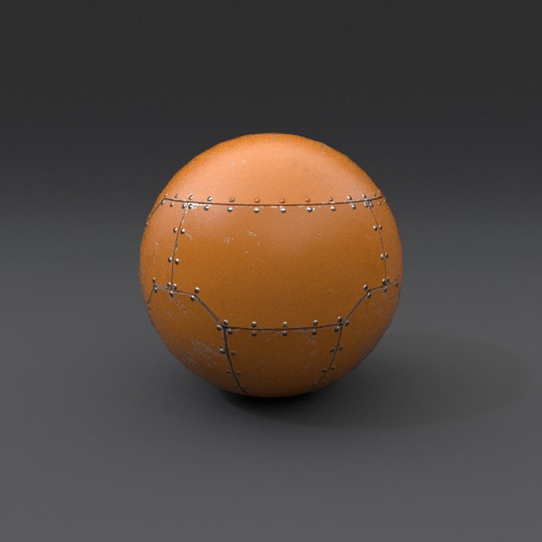 3d Rigged Sphere Robot