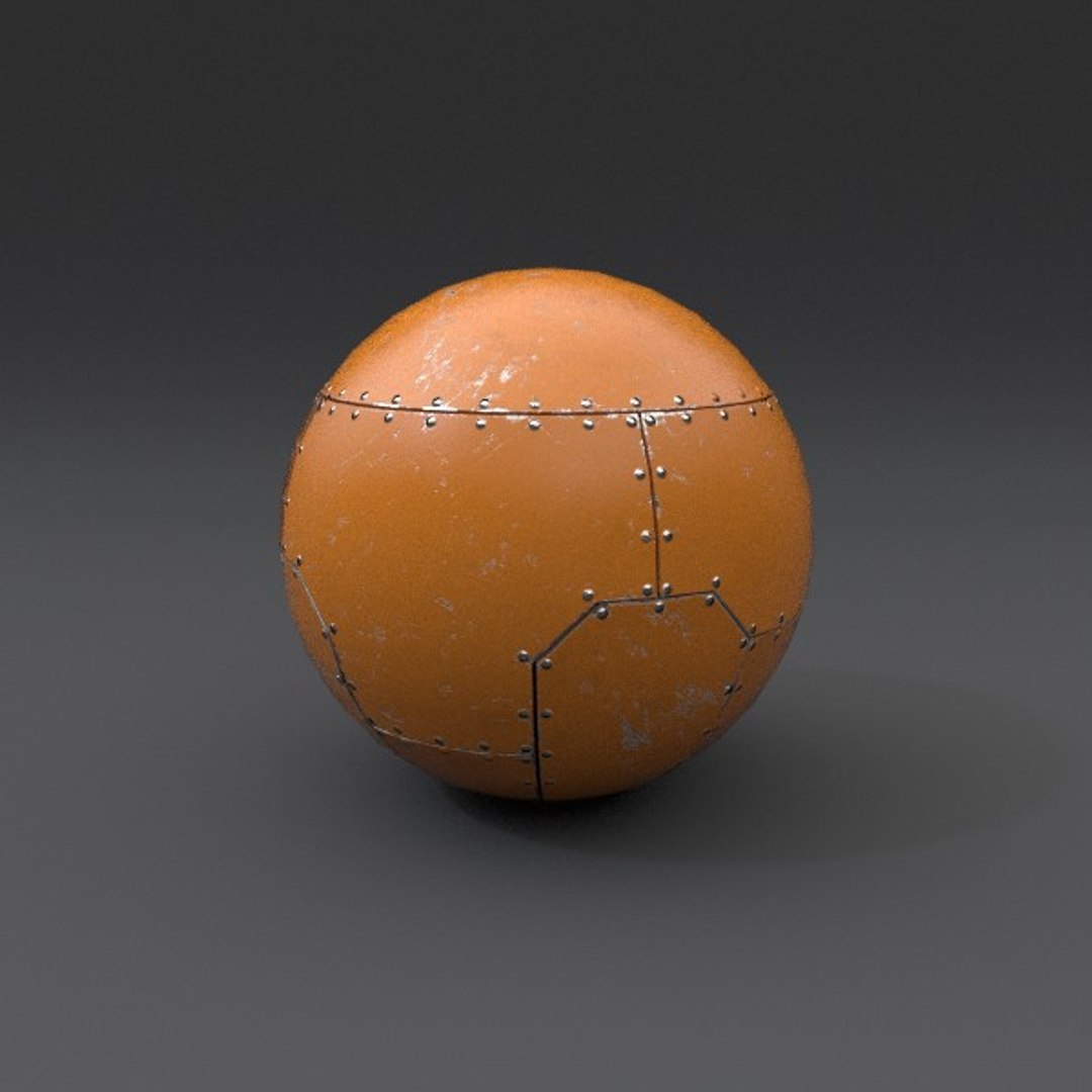 3d Rigged Sphere Robot