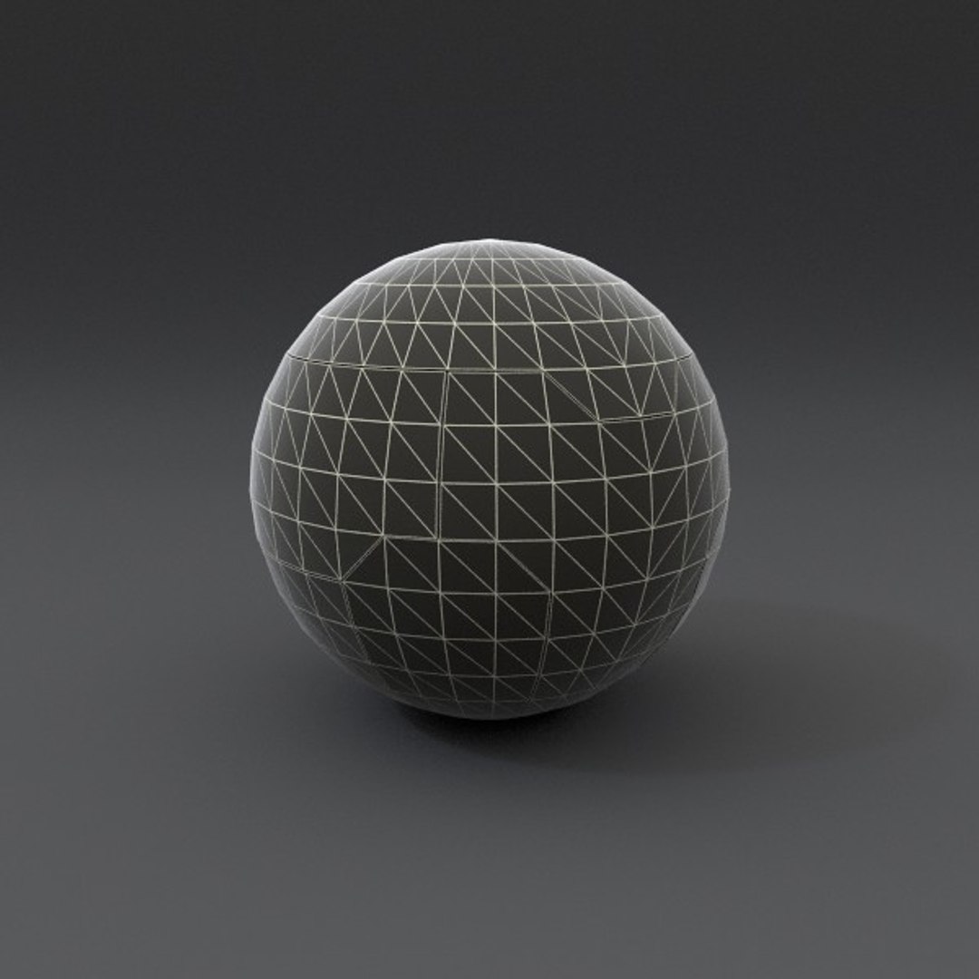 3d Rigged Sphere Robot