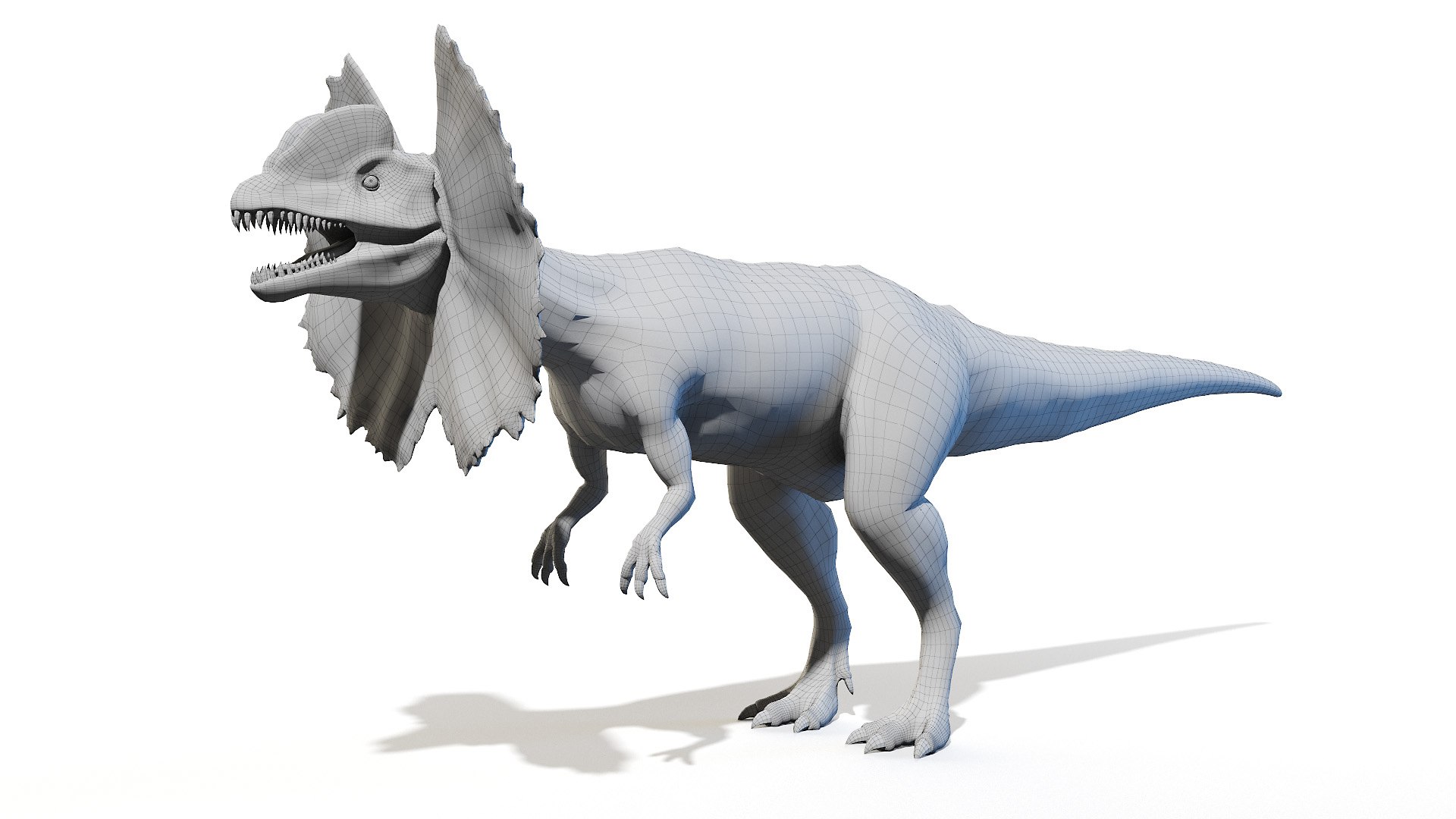 3D Dilophosaurus Model - TurboSquid 1647438