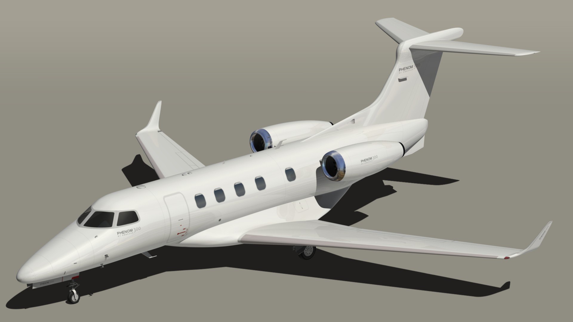 3D Model Phenom 300 White Livery - TurboSquid 1994249
