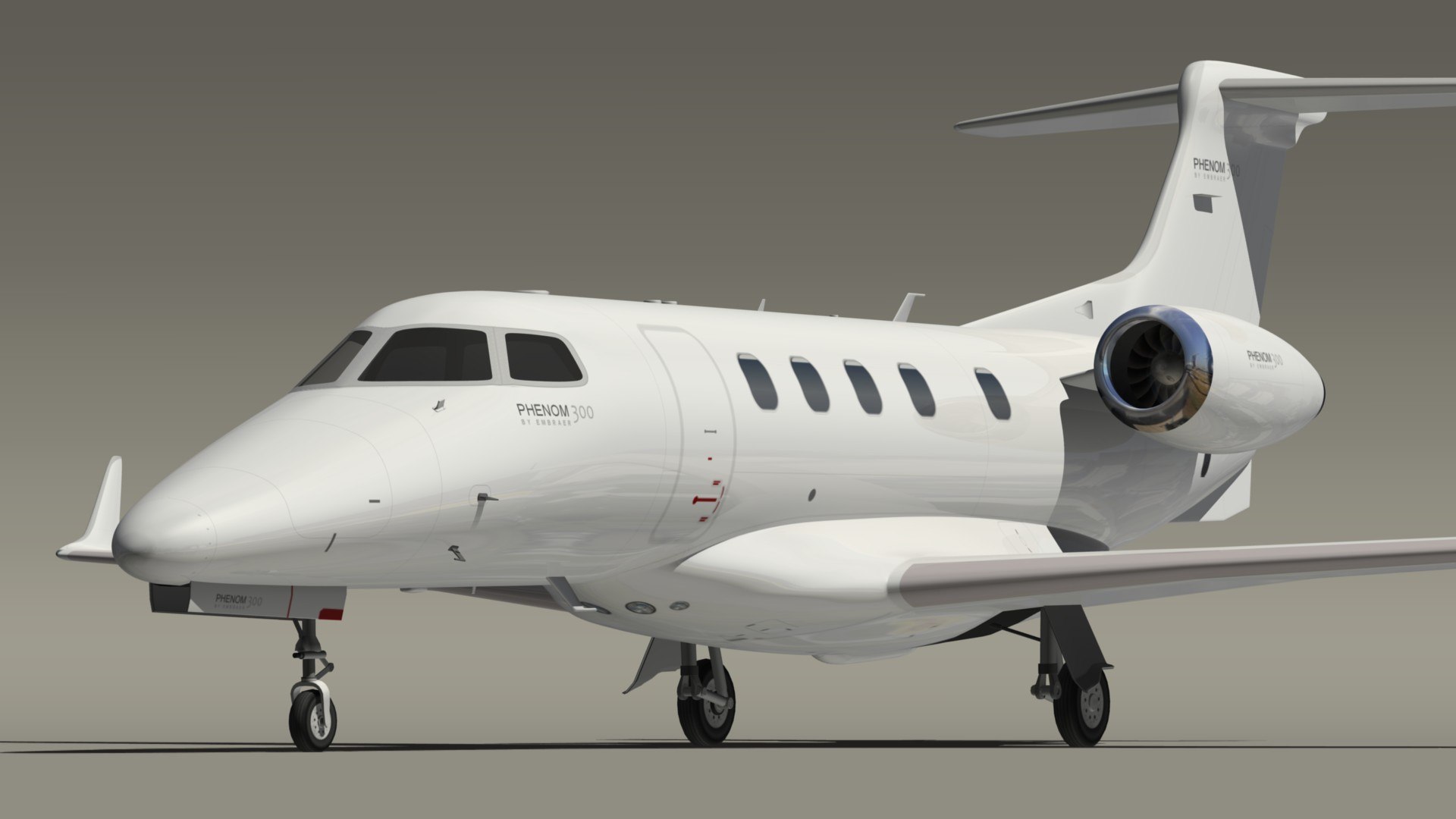 3D Model Phenom 300 White Livery - TurboSquid 1994249