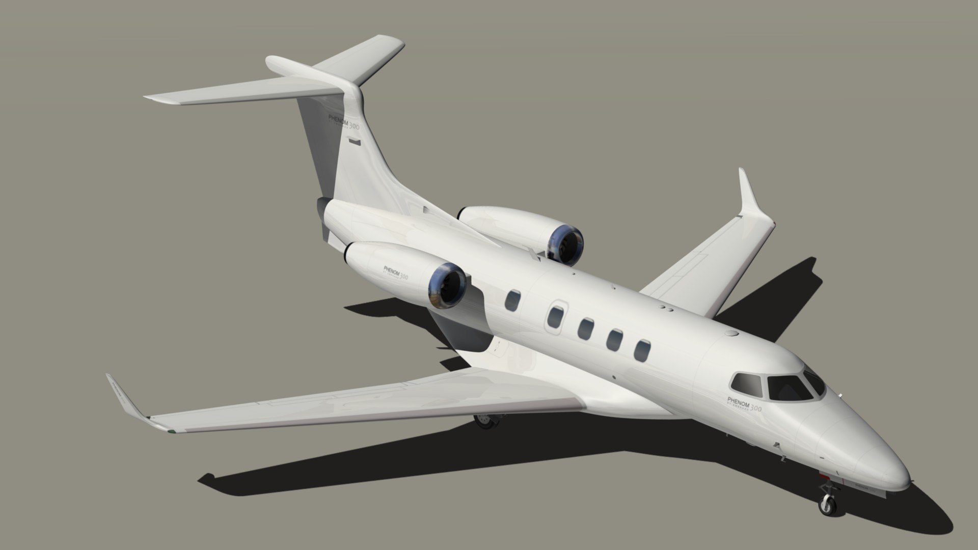 3D Model Phenom 300 White Livery - TurboSquid 1994249