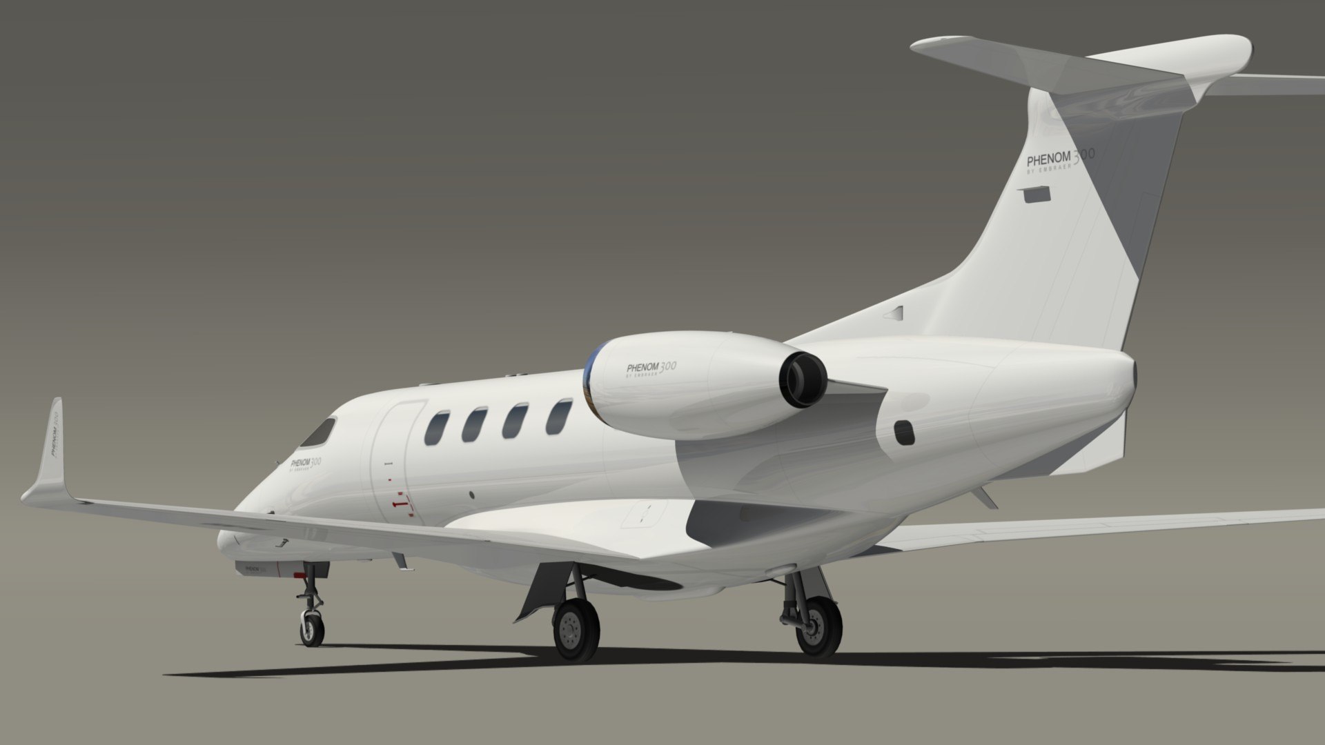 3D Model Phenom 300 White Livery - TurboSquid 1994249