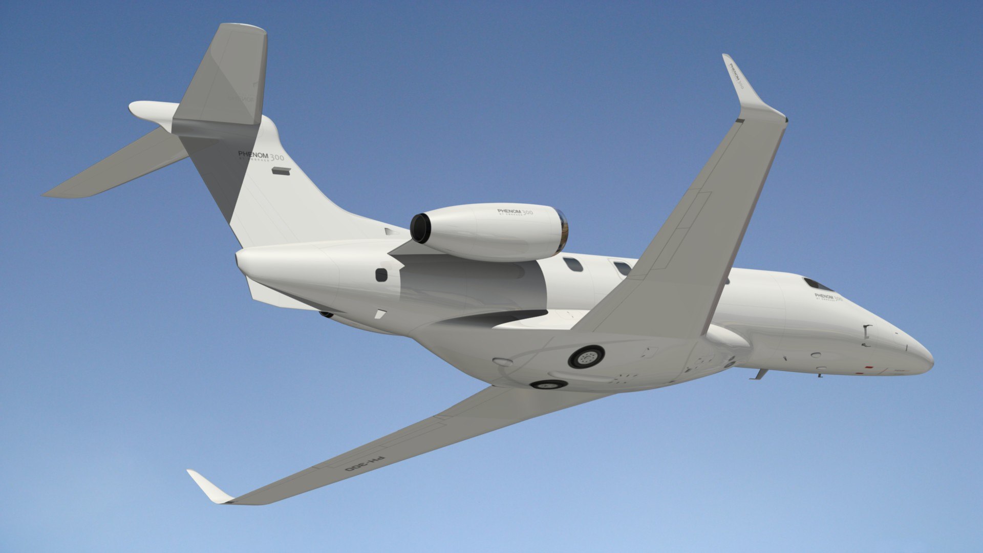 3D Model Phenom 300 White Livery - TurboSquid 1994249