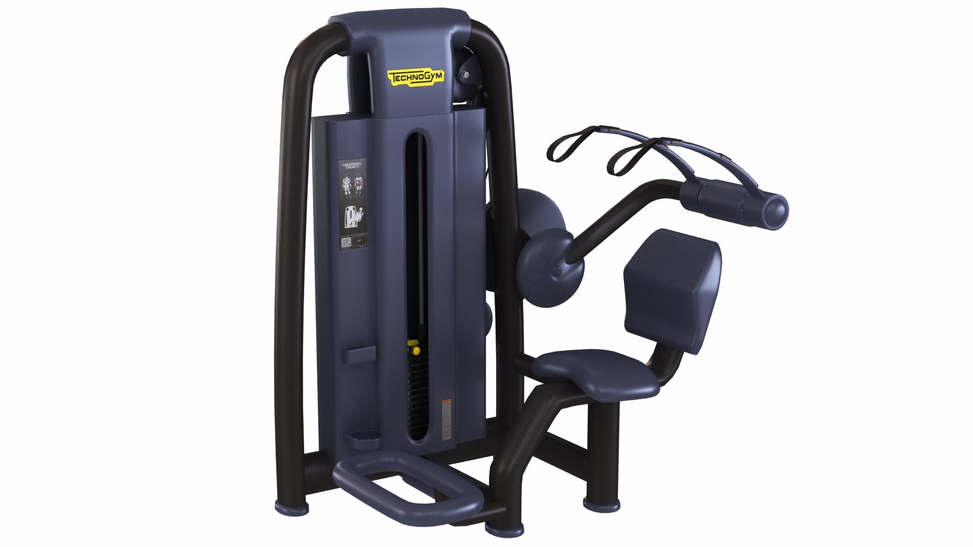 3D Model Abdominal Crunch GYM Machine - TurboSquid 1923243