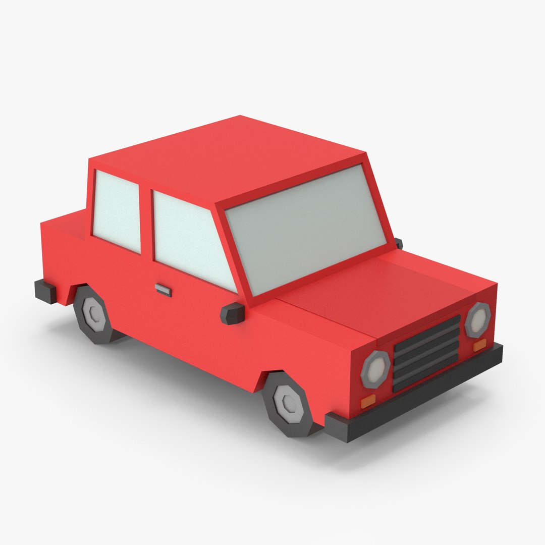 Cartoon Car3D模型 - TurboSquid 1875687